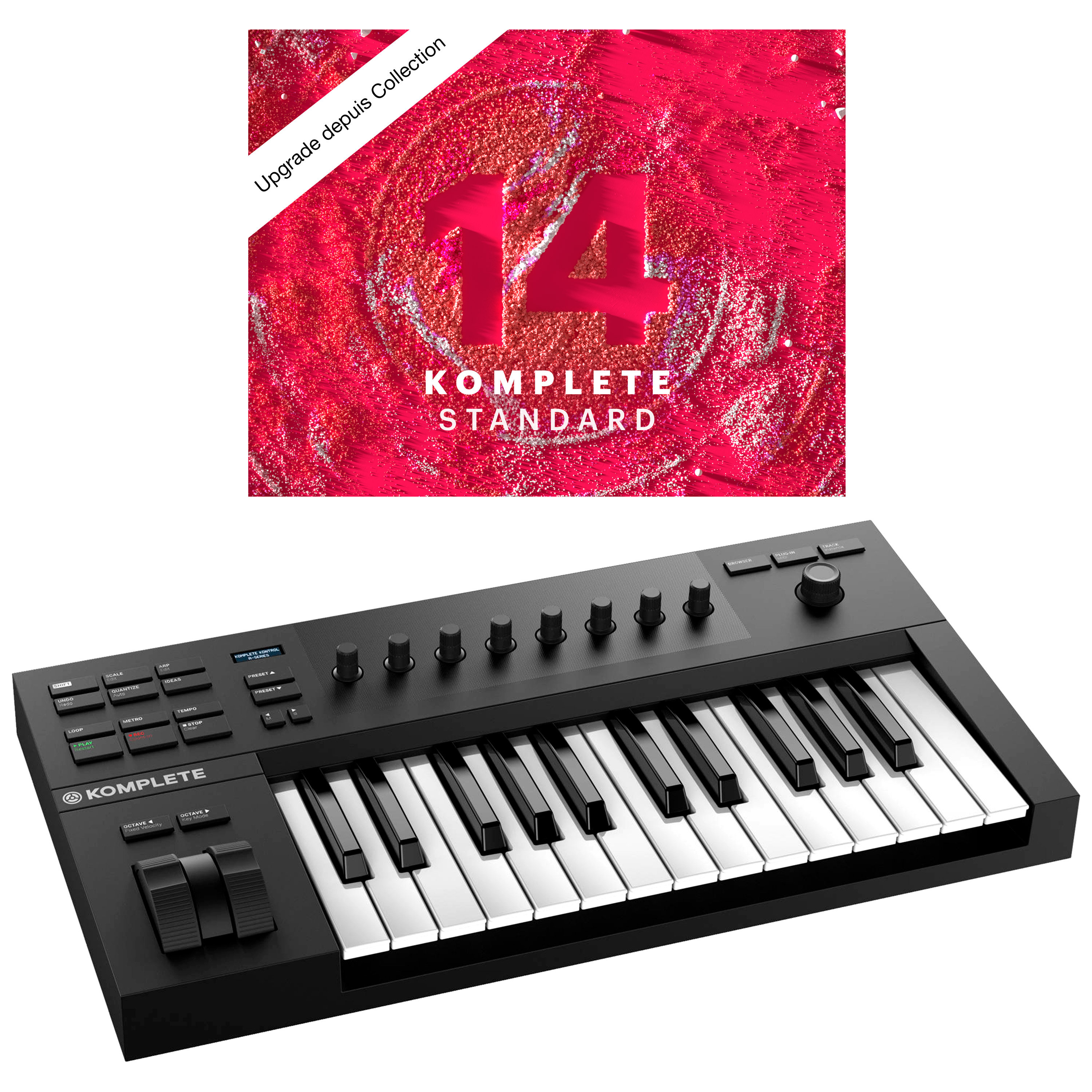 Native Instruments Bundle Komplete Kontrol A25 + Komplete 14 upgrade Collection - DAW Pack ...