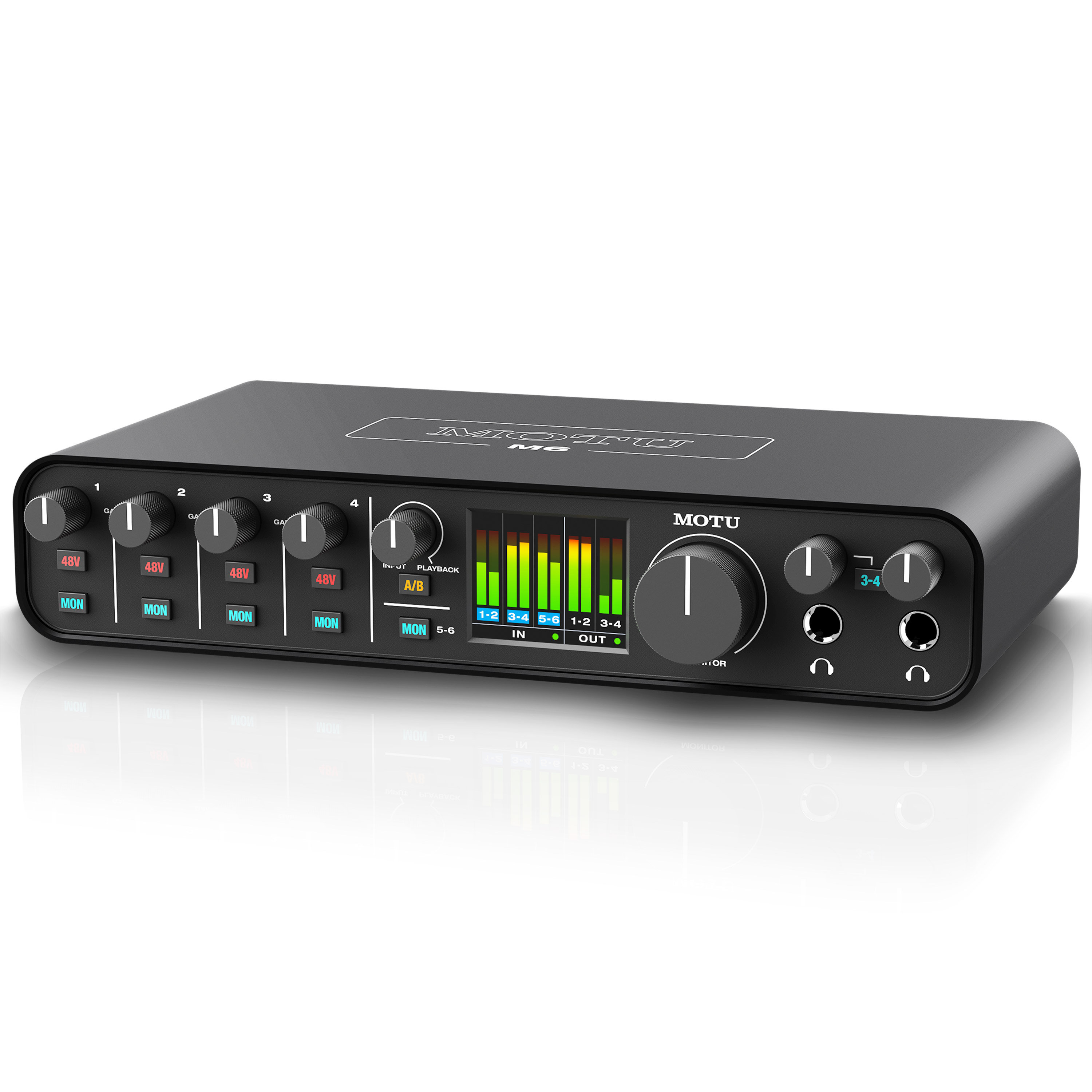 Motu M6 : Carte Son Motu - interface audionumérique SonoVente.com