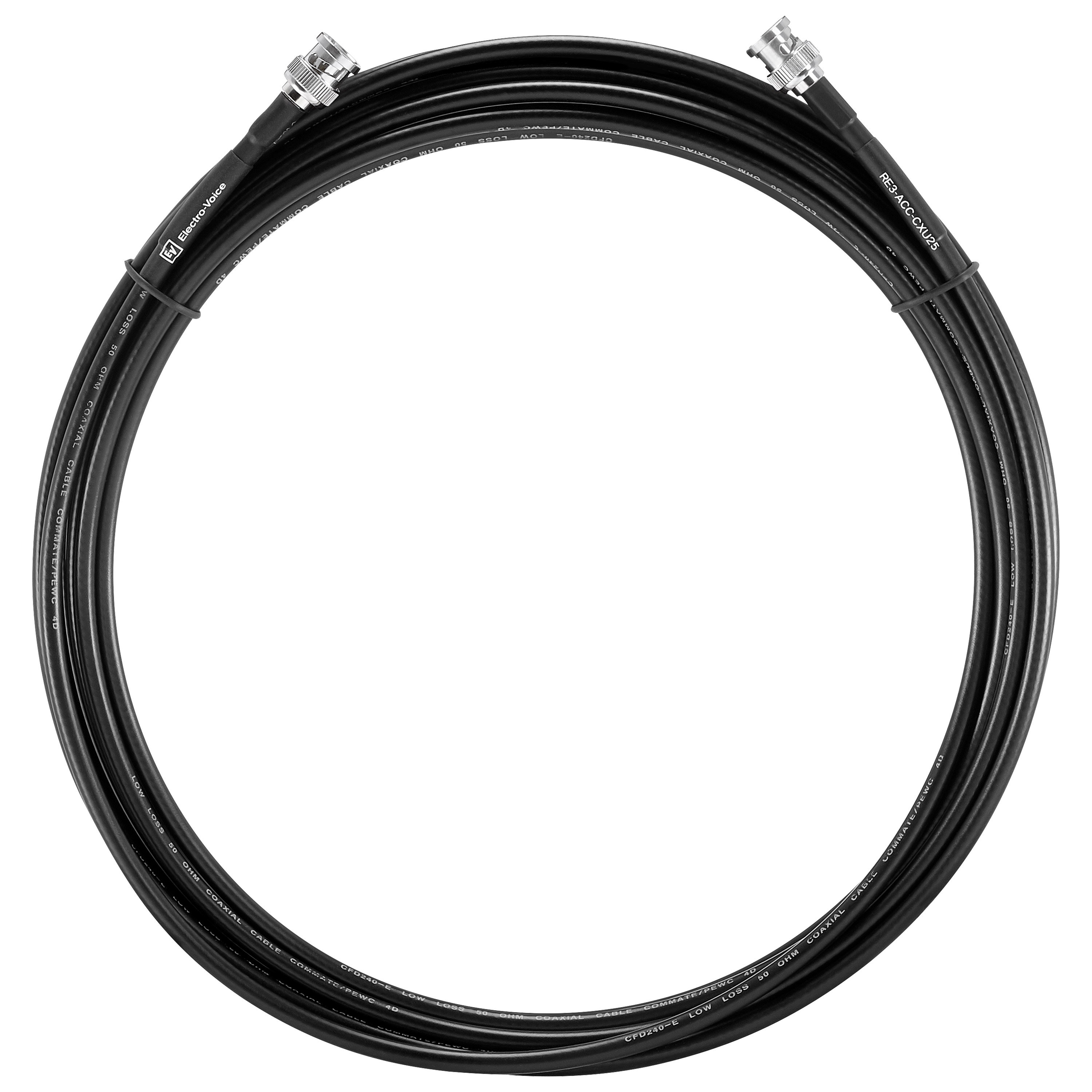 Electro-Voice RE3-ACC-CXU25 Câble BNC 25' - Accessoires système HF ...