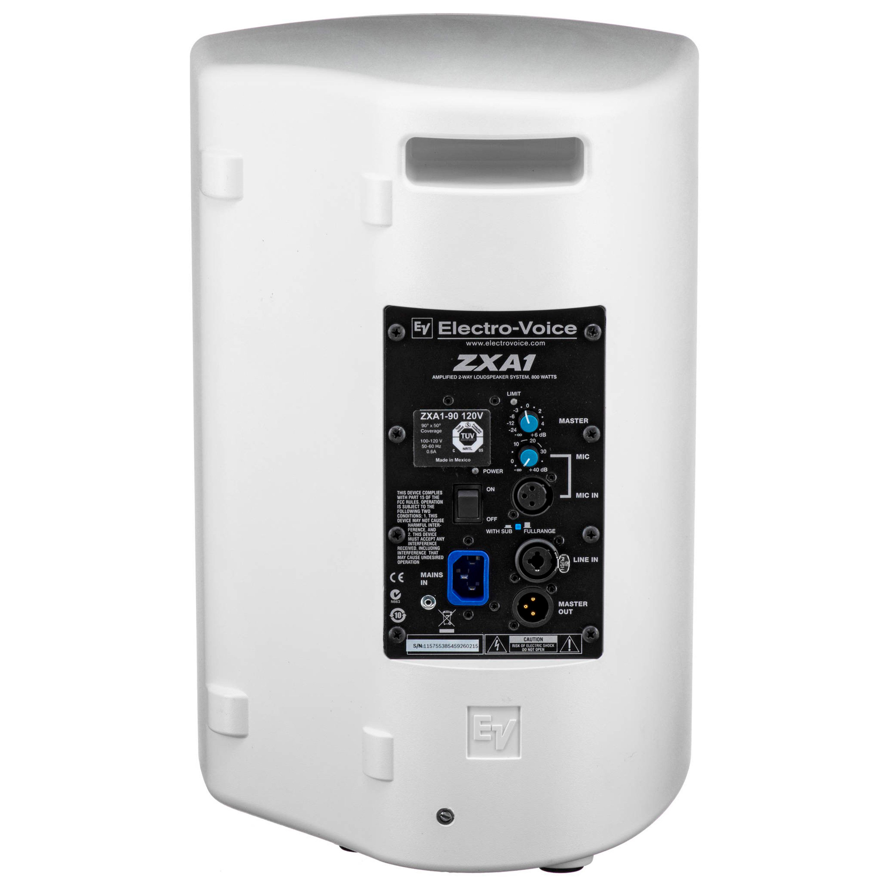Electro-Voice ZXA1-90 White - Enceinte amplifiée SonoVente.com