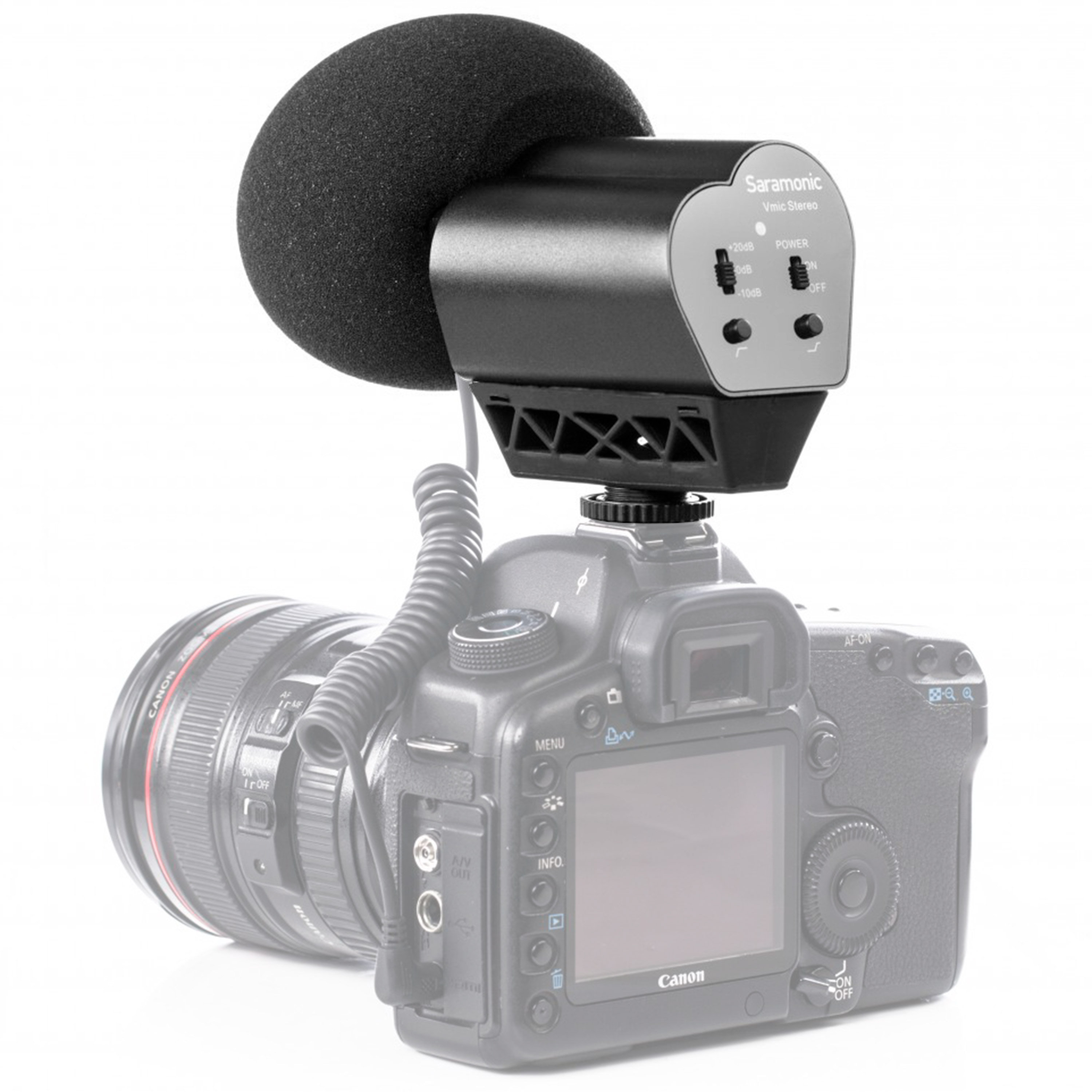 Saramonic Vmic Stereo - Micro pour Caméra SonoVente.com