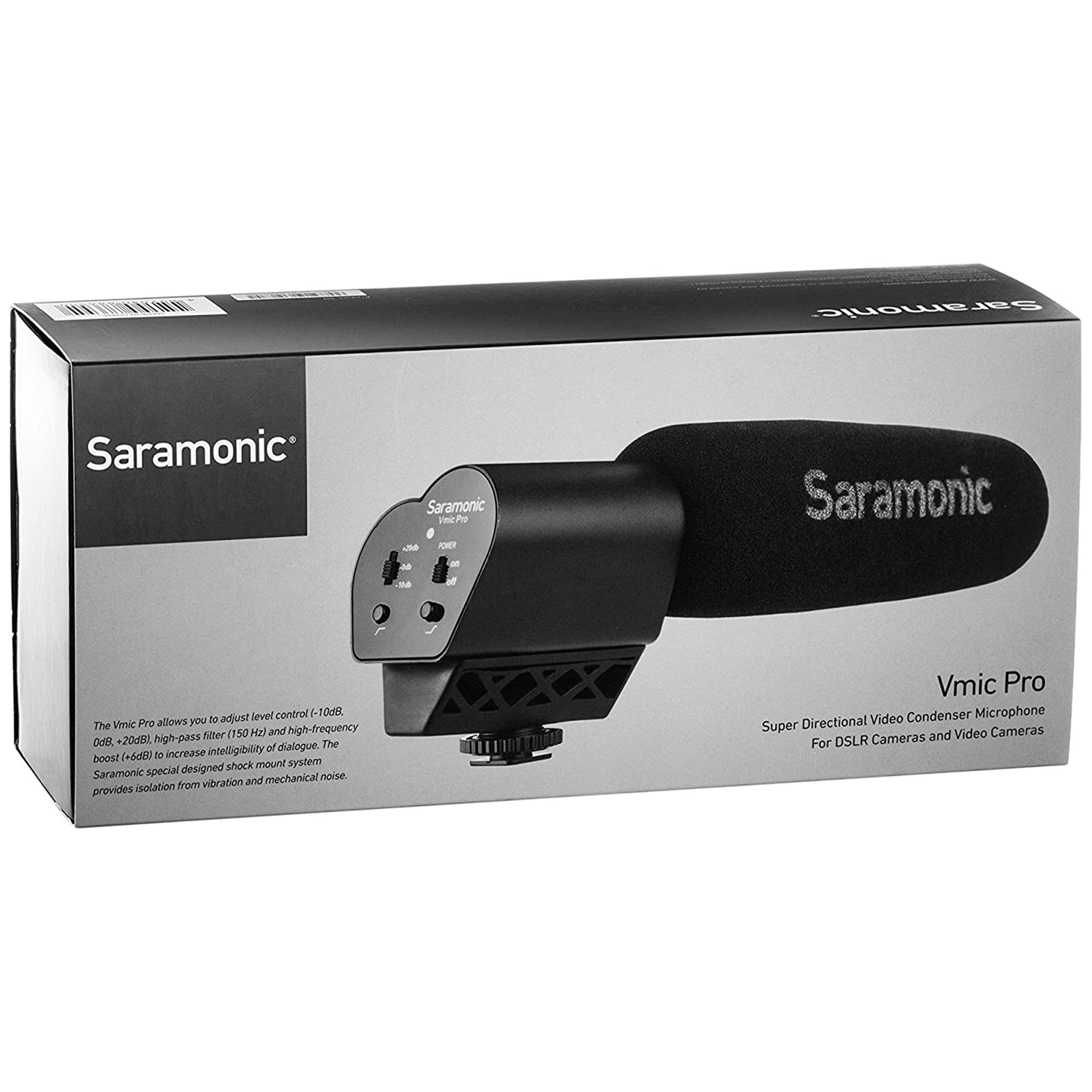Saramonic Vmic Pro - Micro pour Caméra SonoVente.com