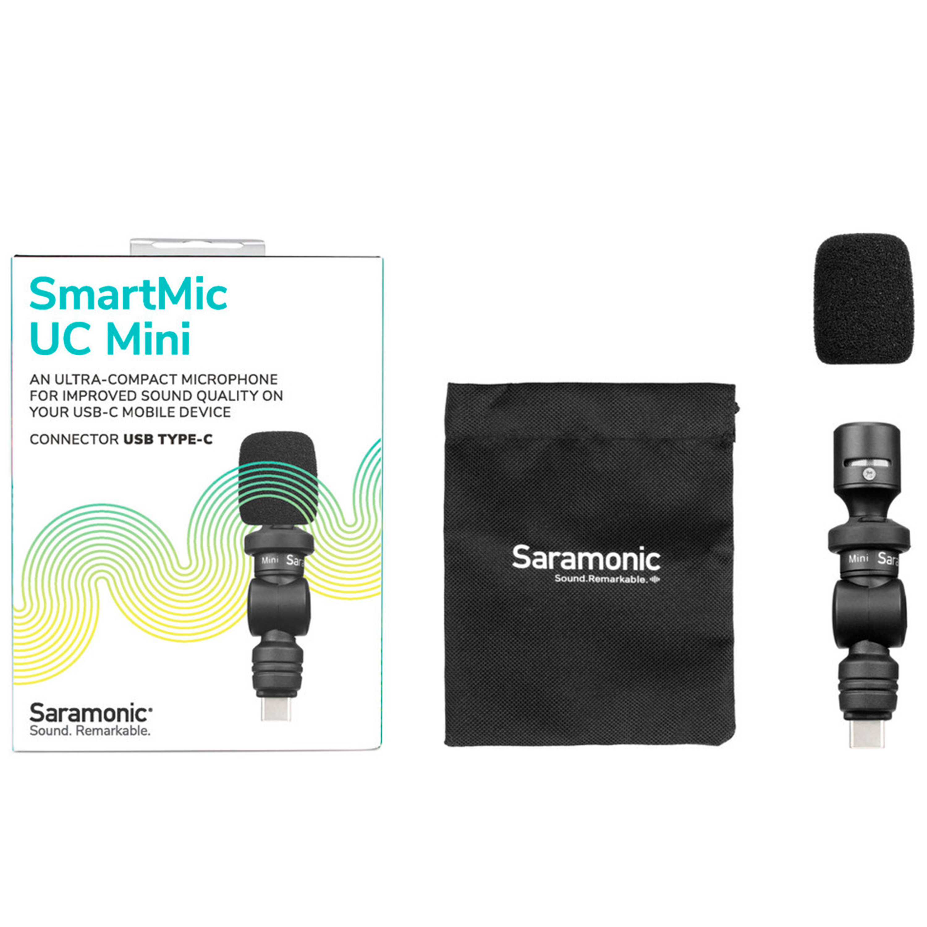 Saramonic SmartMic UC Mini USBC - Micro pour Caméra SonoVente.com