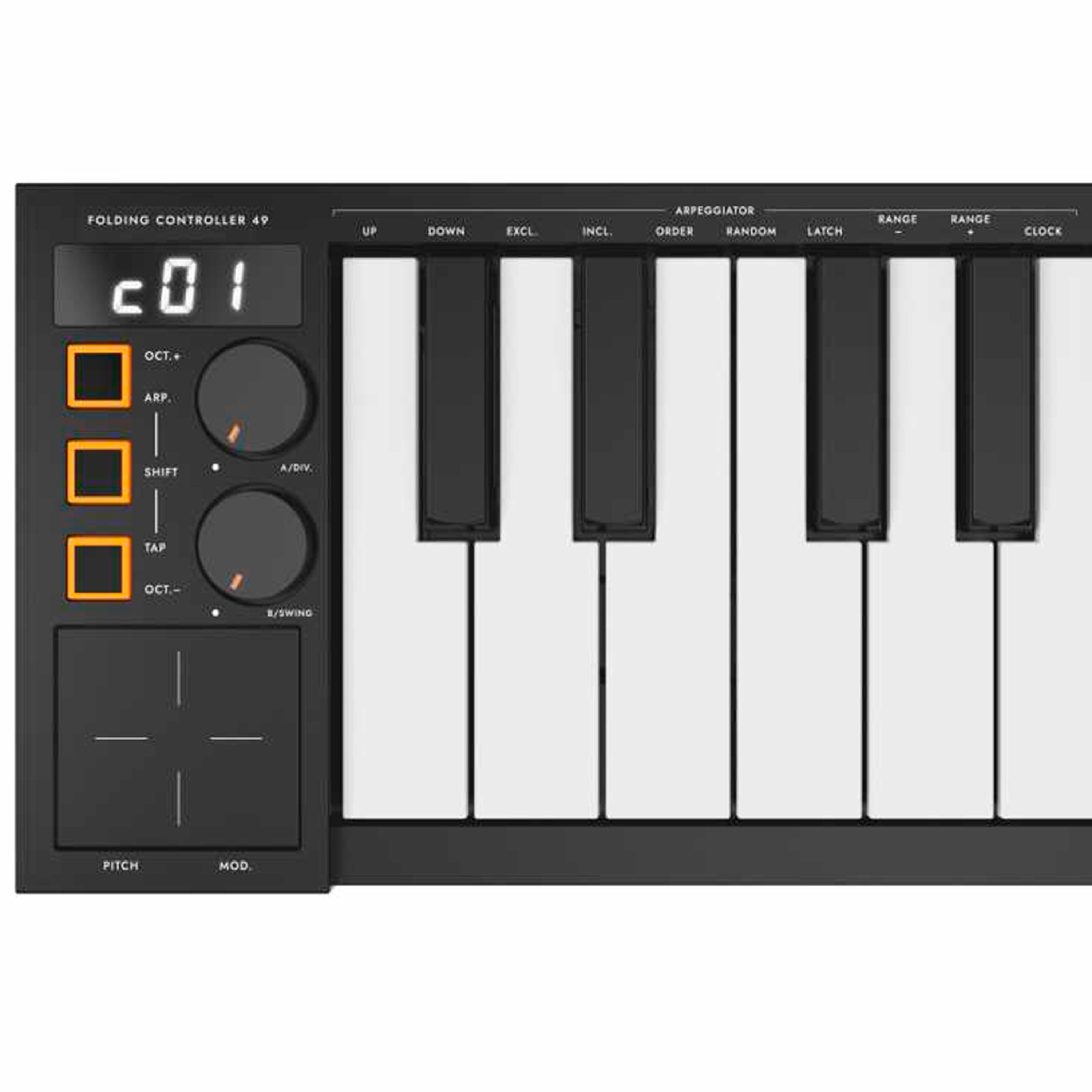 Blackstar CARRY ON MIDI CONTROLLER 49 - Contrôleur MIDI SonoVente.com
