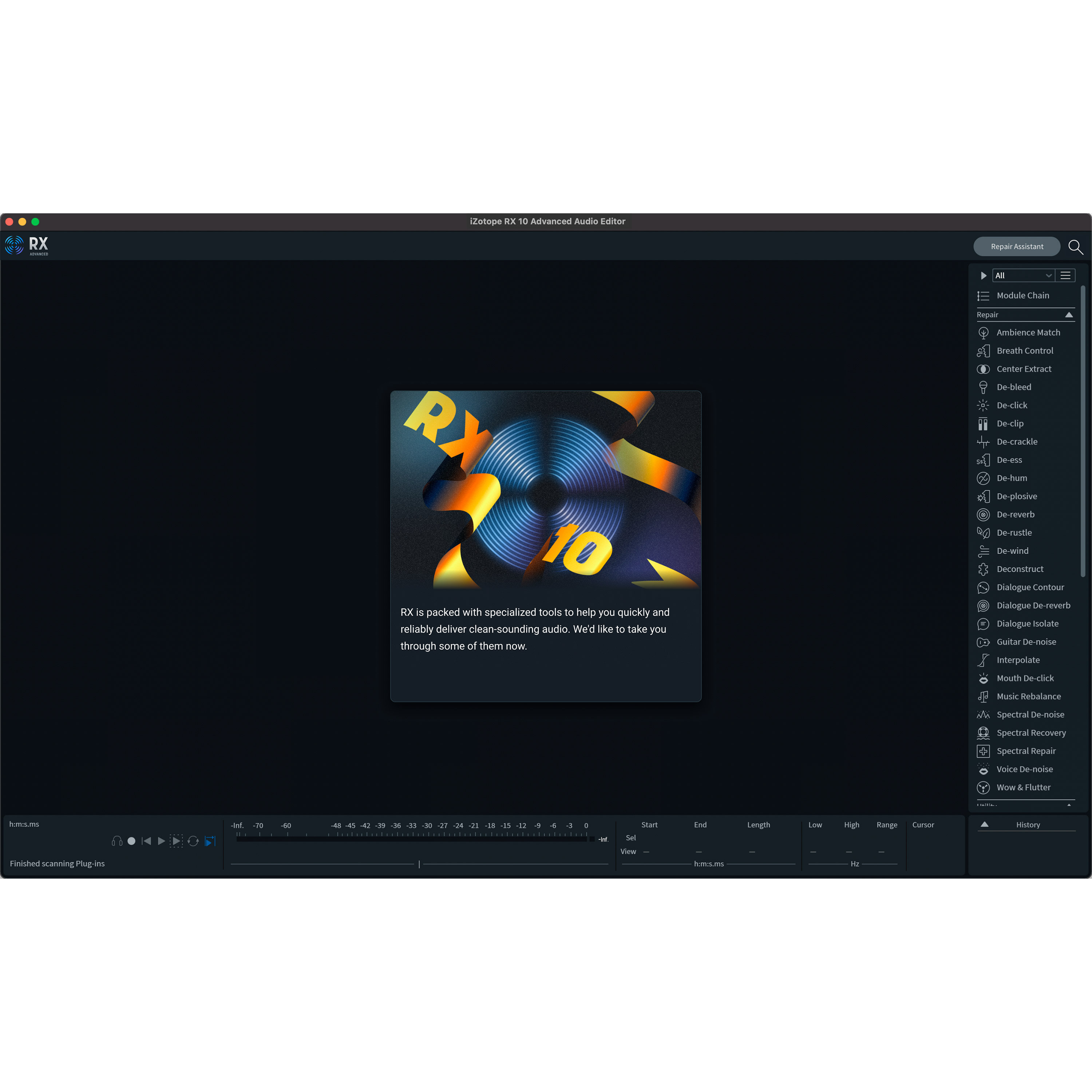 Izotope RX 10 Advanced (licence en téléchargement) - Logiciel plugins d ...