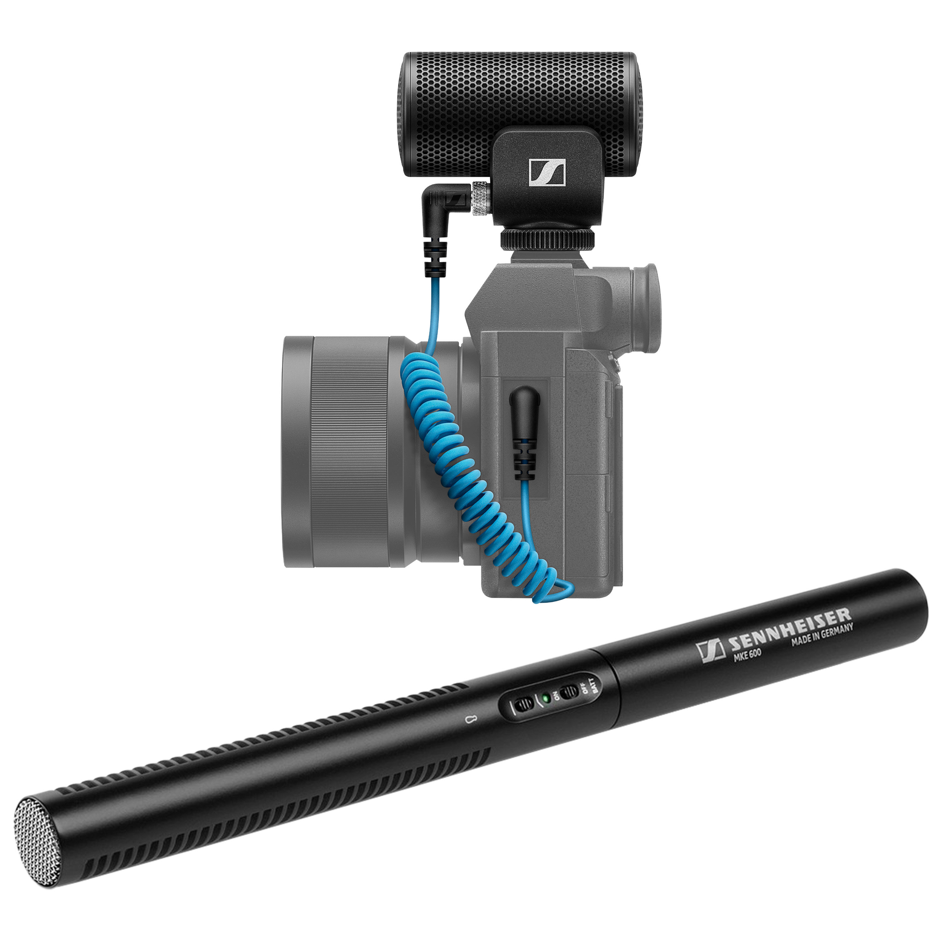 Sennheiser Bundle MKE 600 + MKE 200 - Micro broadcast SonoVente.com