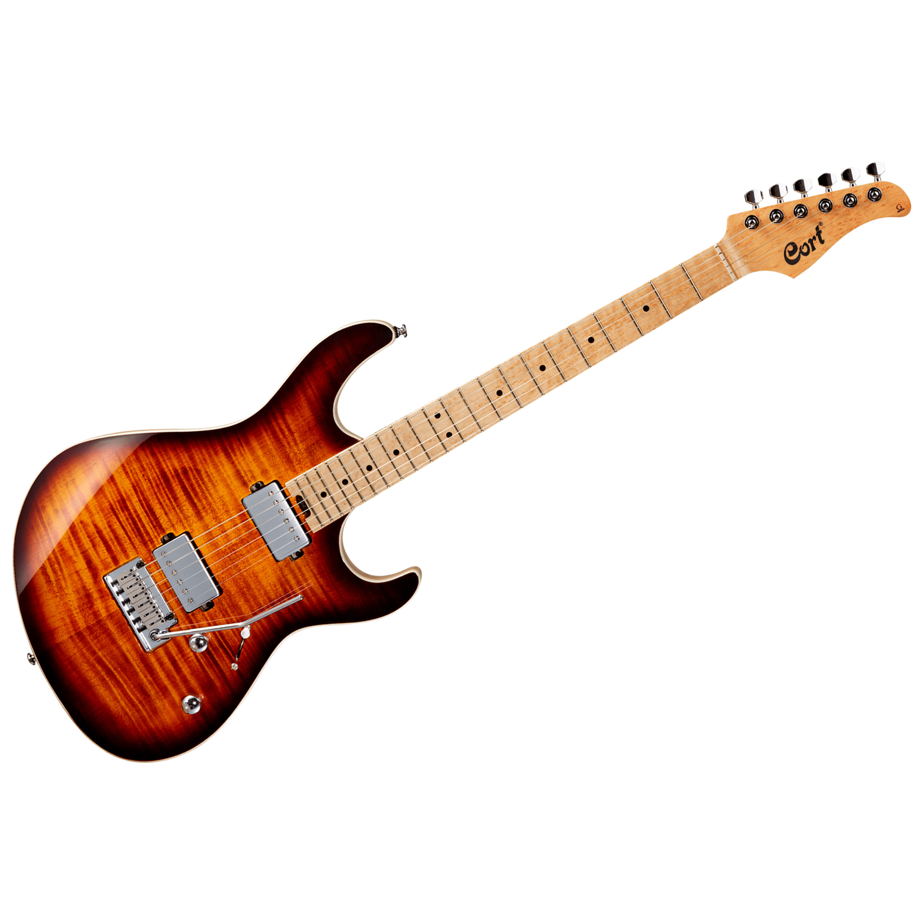 Cort G290 FAT ANTIQUE VIOLIN BURST - Guitare forme ST SonoVente.com