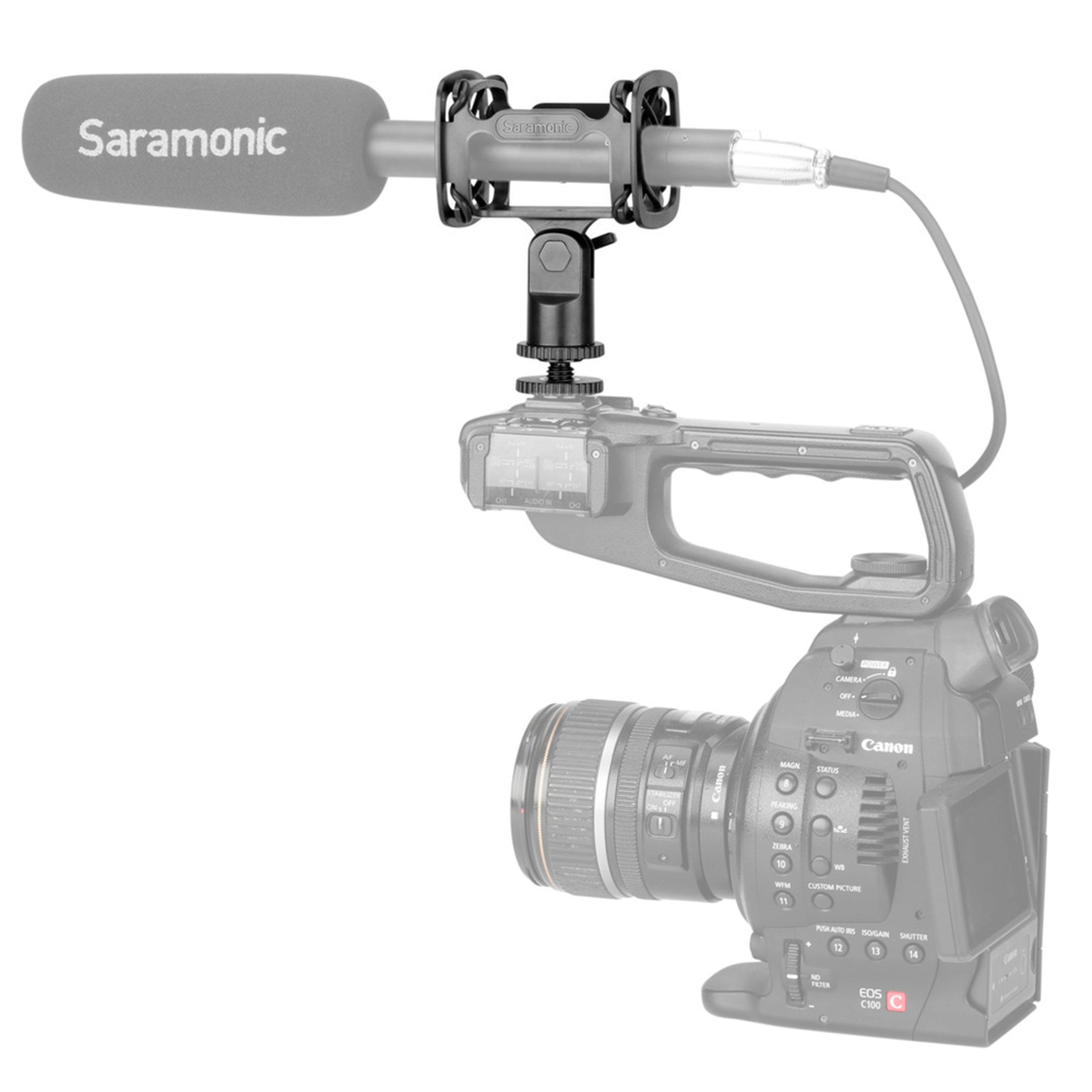 Saramonic SR-SMC10 Support anti choc - Accessoires micro SonoVente.com