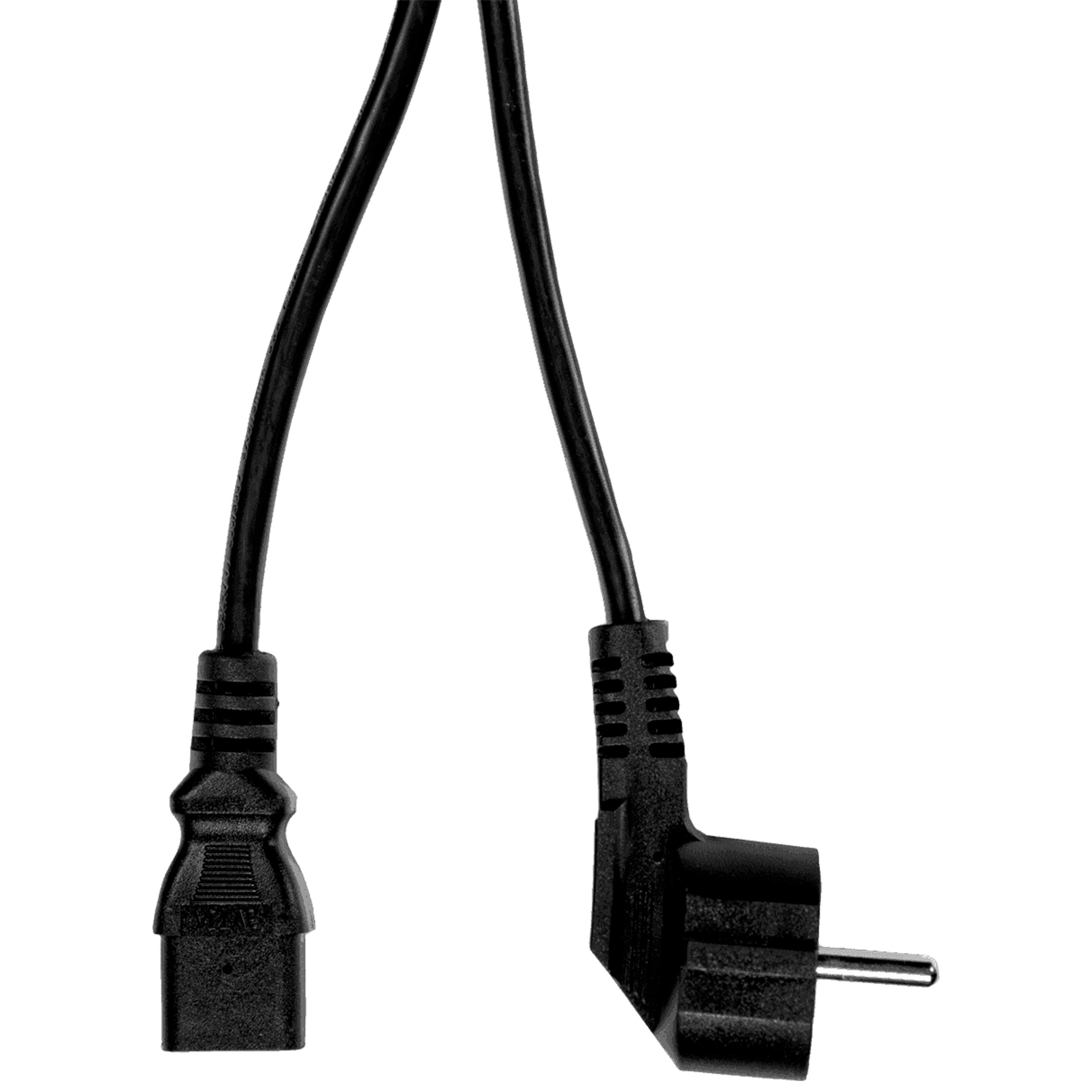 Yellow Cable Câble IEC Europe 2 mètres - Câble d'alimentation SonoVente.com