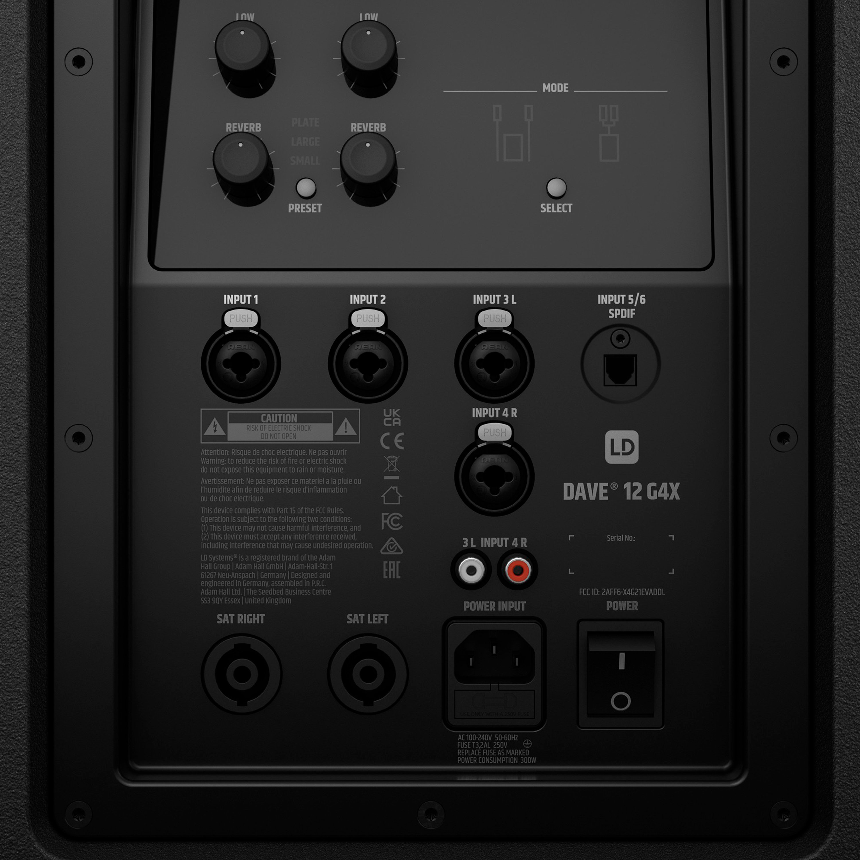 LD SYSTEMS Dave 12 G4X - Enceinte - Système amplifié SonoVente.com