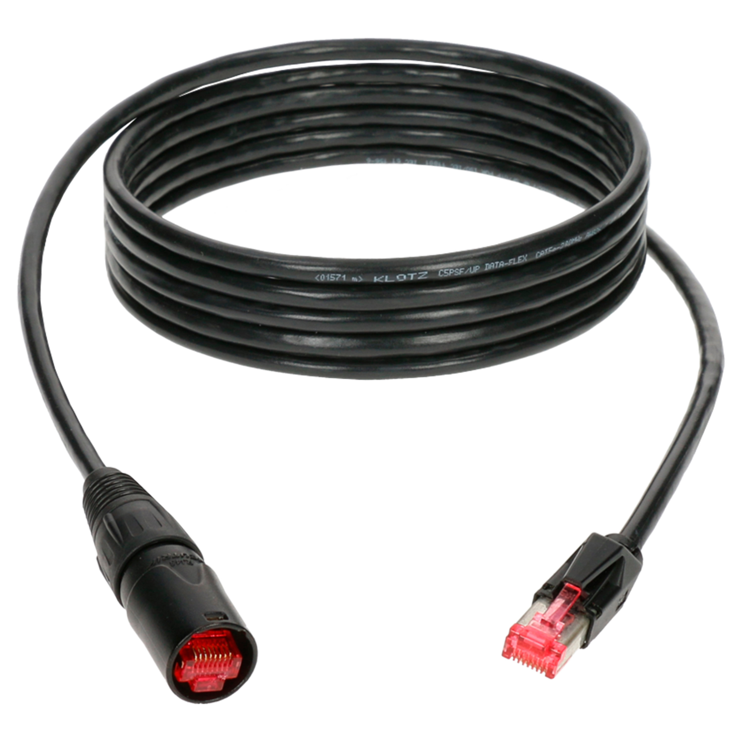 Klotz Câble professionnel CAT5e etherCON / RJ45 3m. - Câble numérique ...