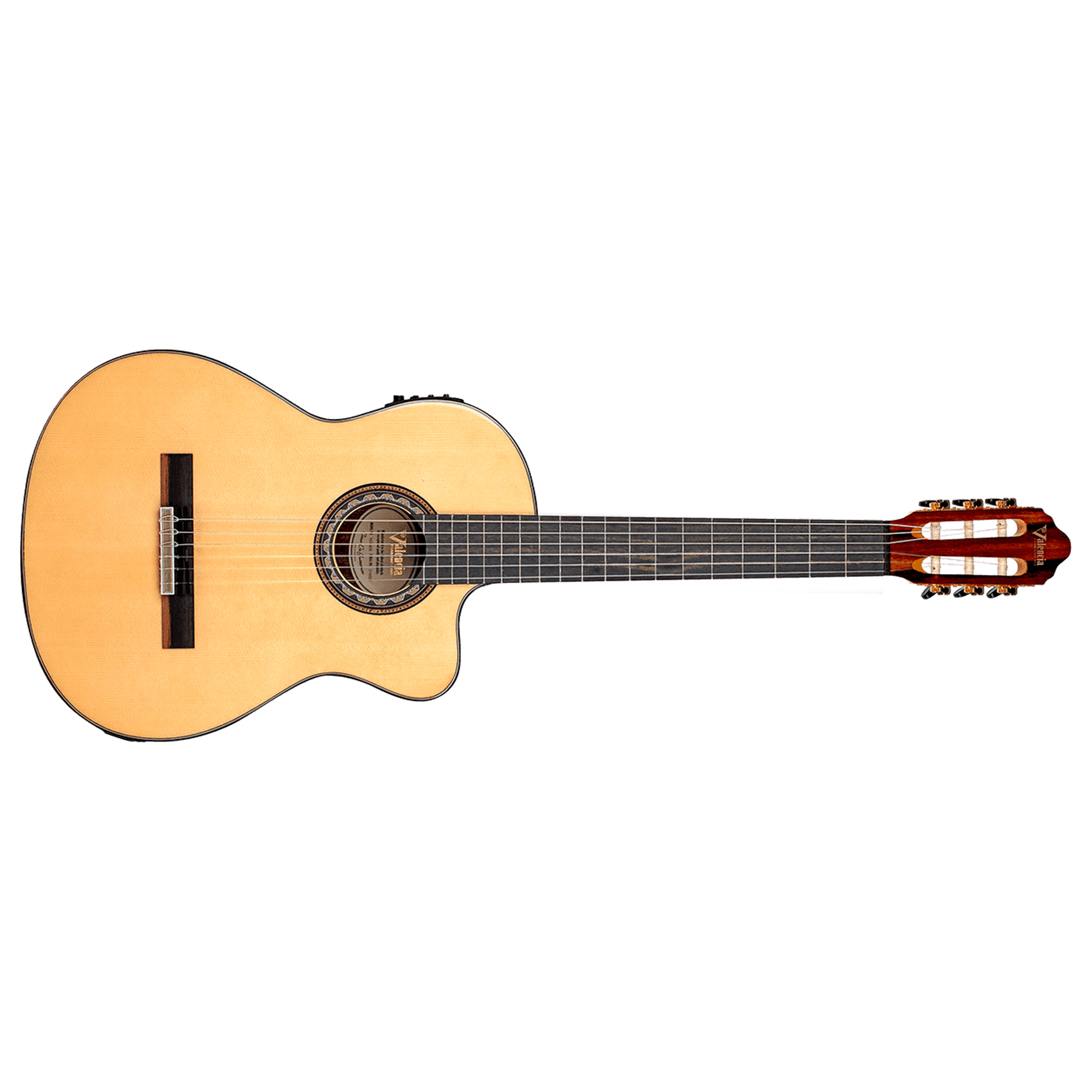 Valencia VC564CE Electro Natural - Nylon-Strings Electro Acoustic ...