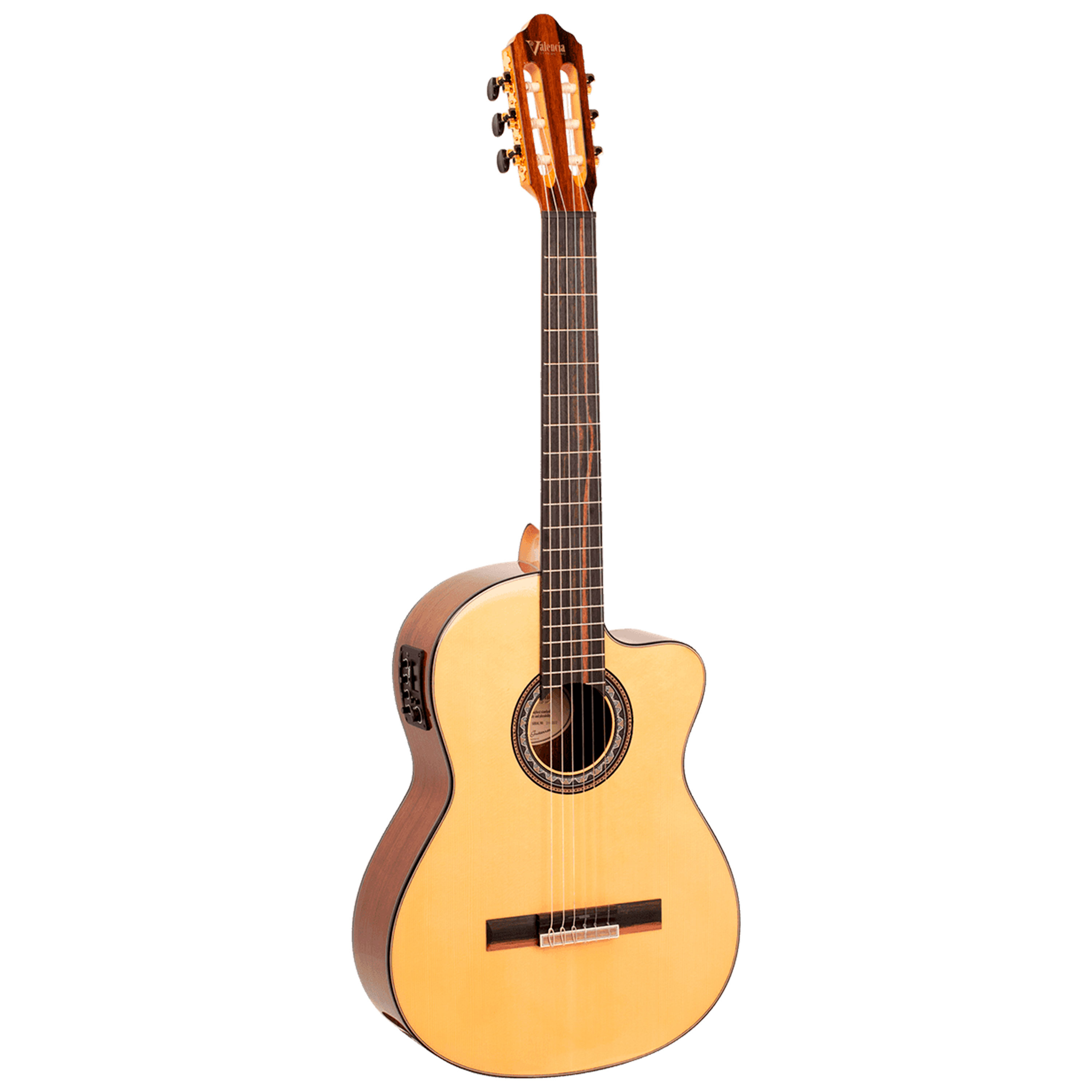 Valencia VC564CE Electro Natural - Guitare électro nylon SonoVente.com