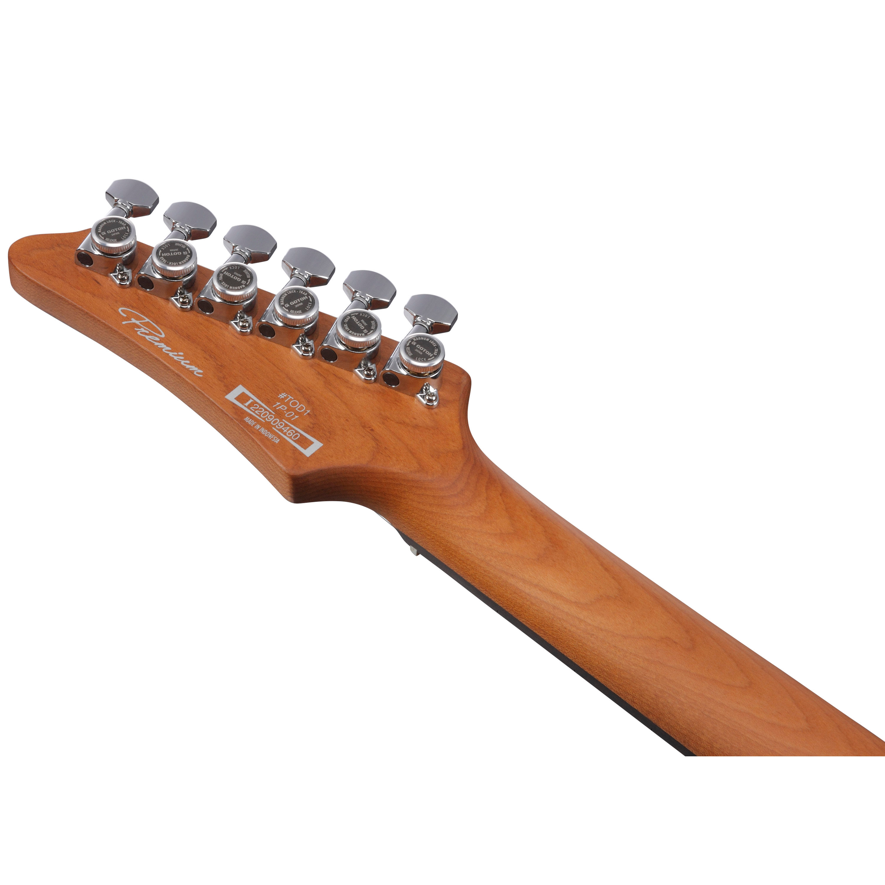 Ibanez TOD10 Silver Tim Henson + Housse - Guitare signature SonoVente.com