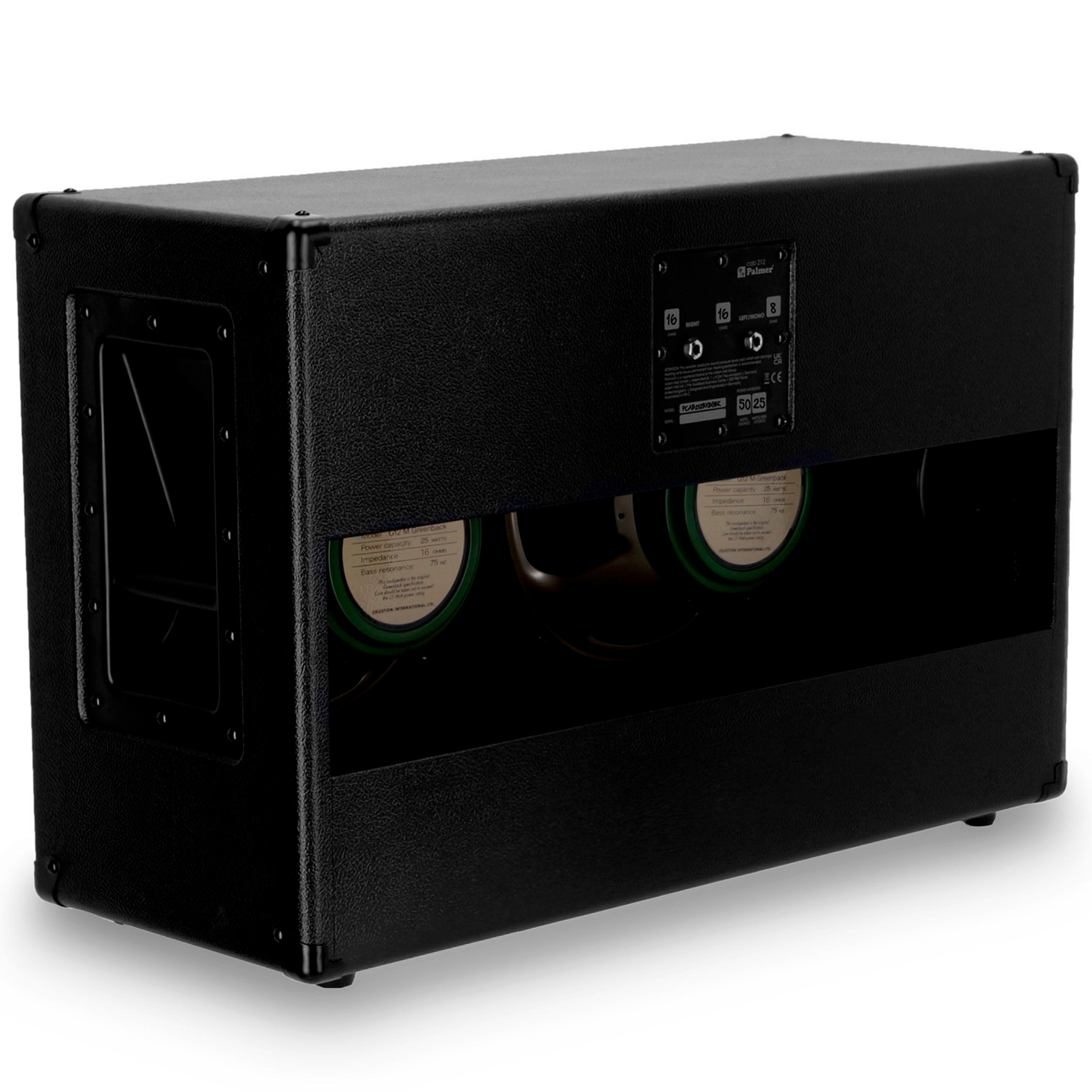 Palmer CAB 212 BX GBK - Baffle guitare SonoVente.com