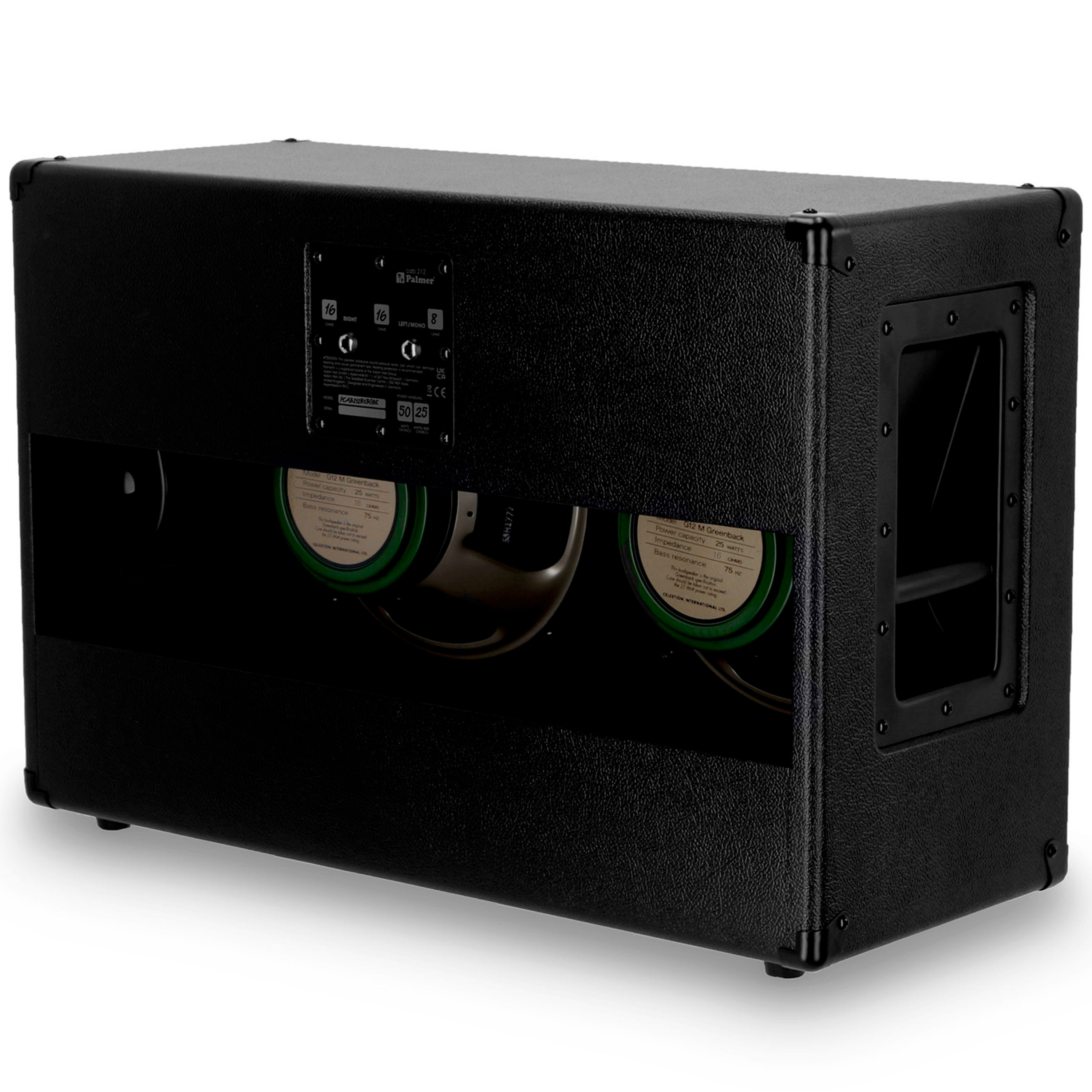 Palmer CAB 212 BX GBK - Baffle guitare SonoVente.com