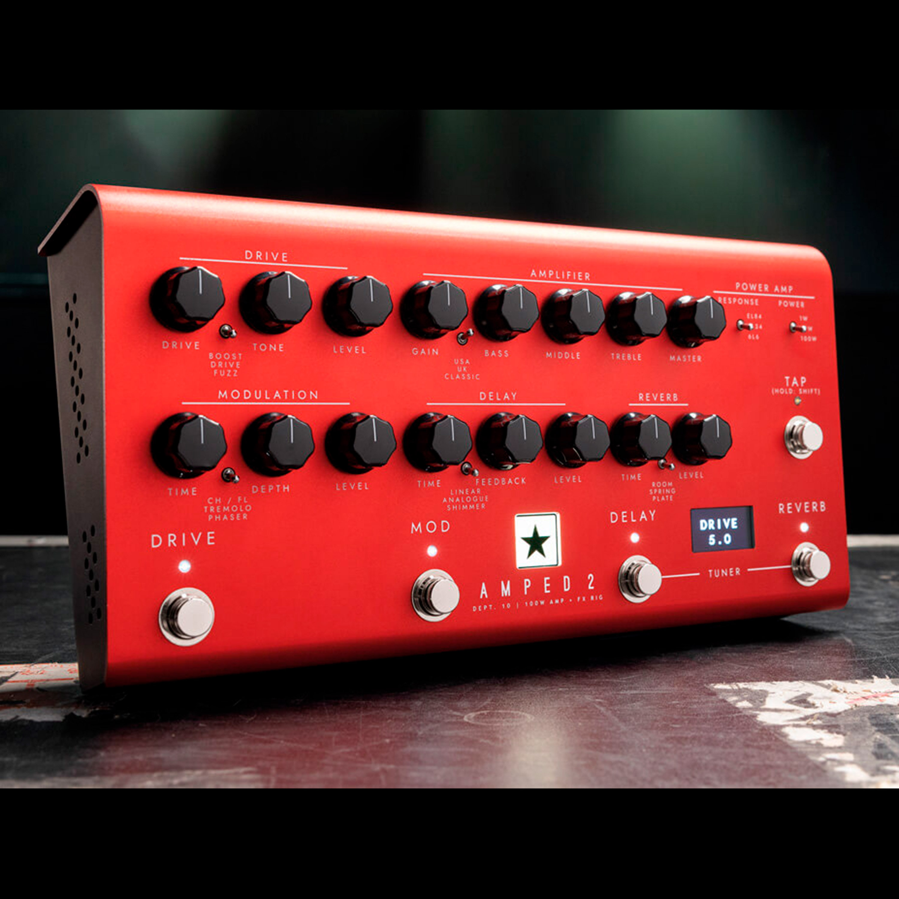 Blackstar Amped 2 - Tête d'ampli guitare SonoVente.com