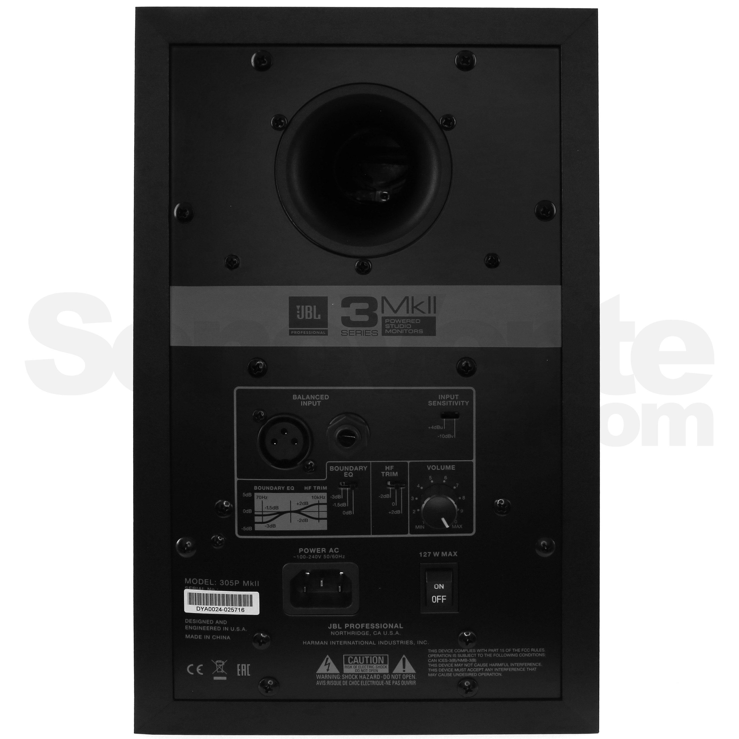 JBL Pack LSR 305P MKII + Monisoft 5 (la paire) - Luidspreker ...