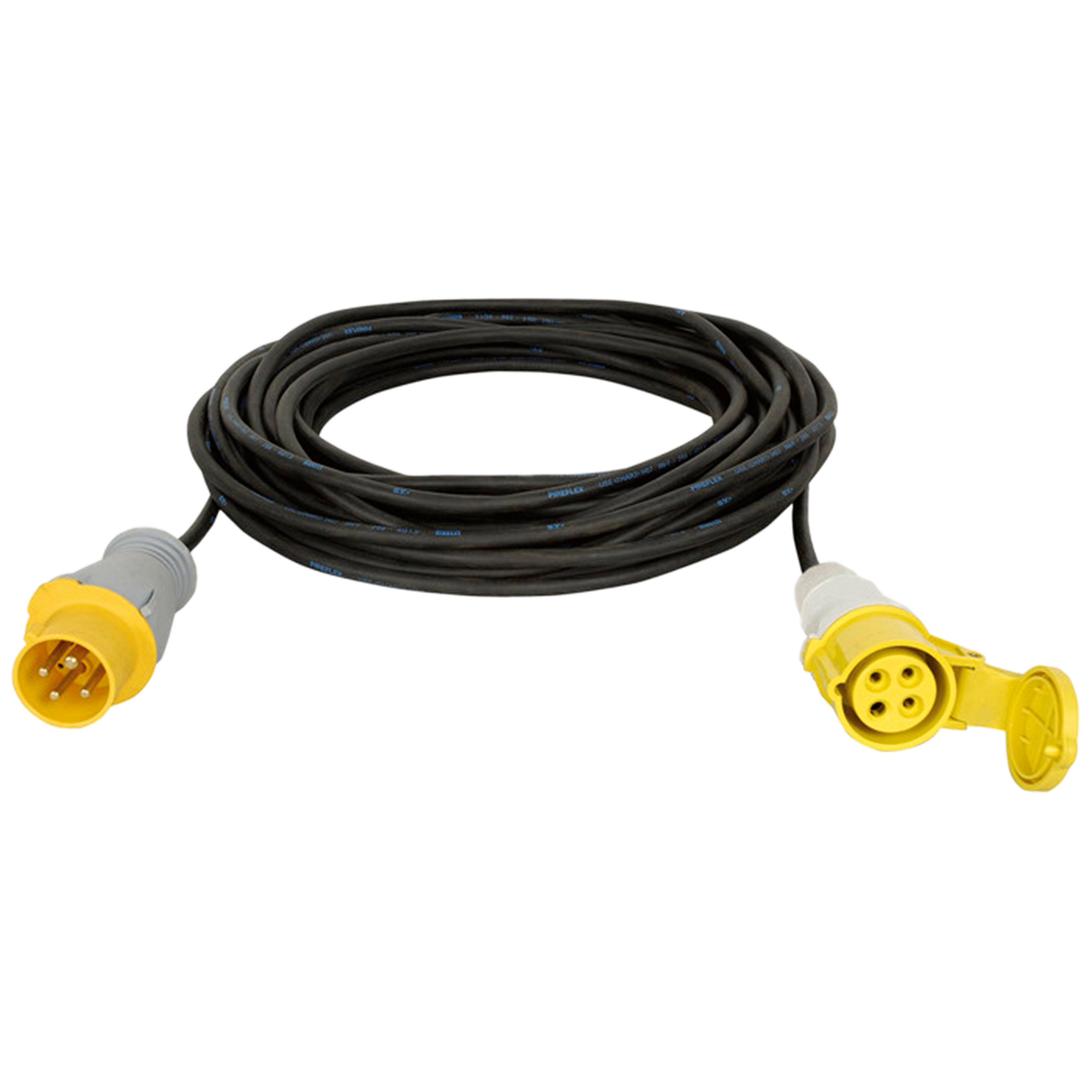 Dap Motor Cable CEE 4P 16 A Jaune 20m - Câble d'alimentation SonoVente.com