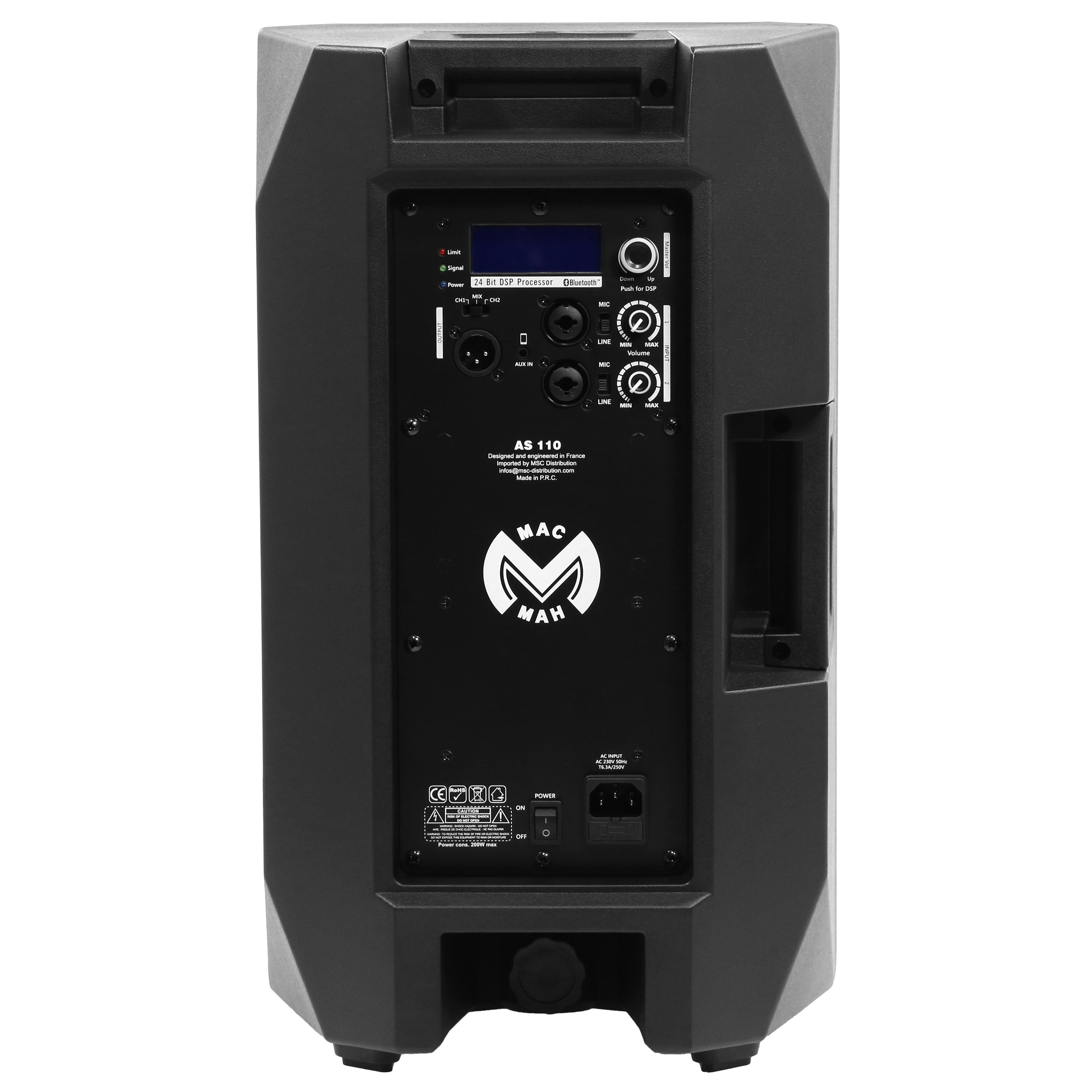 Mac Mah AS 110 - Enceinte amplifiée SonoVente.com