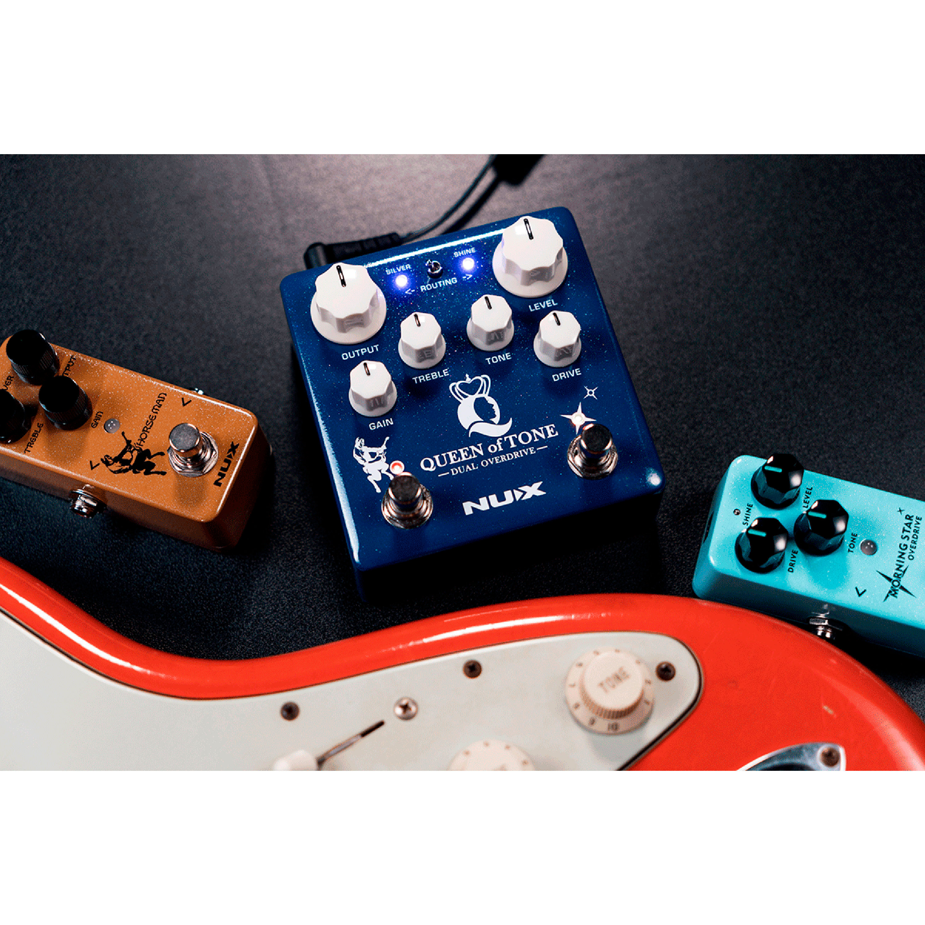 NUX Queen of Tone Dual Overdrive - Effets guitare électrique SonoVente.com