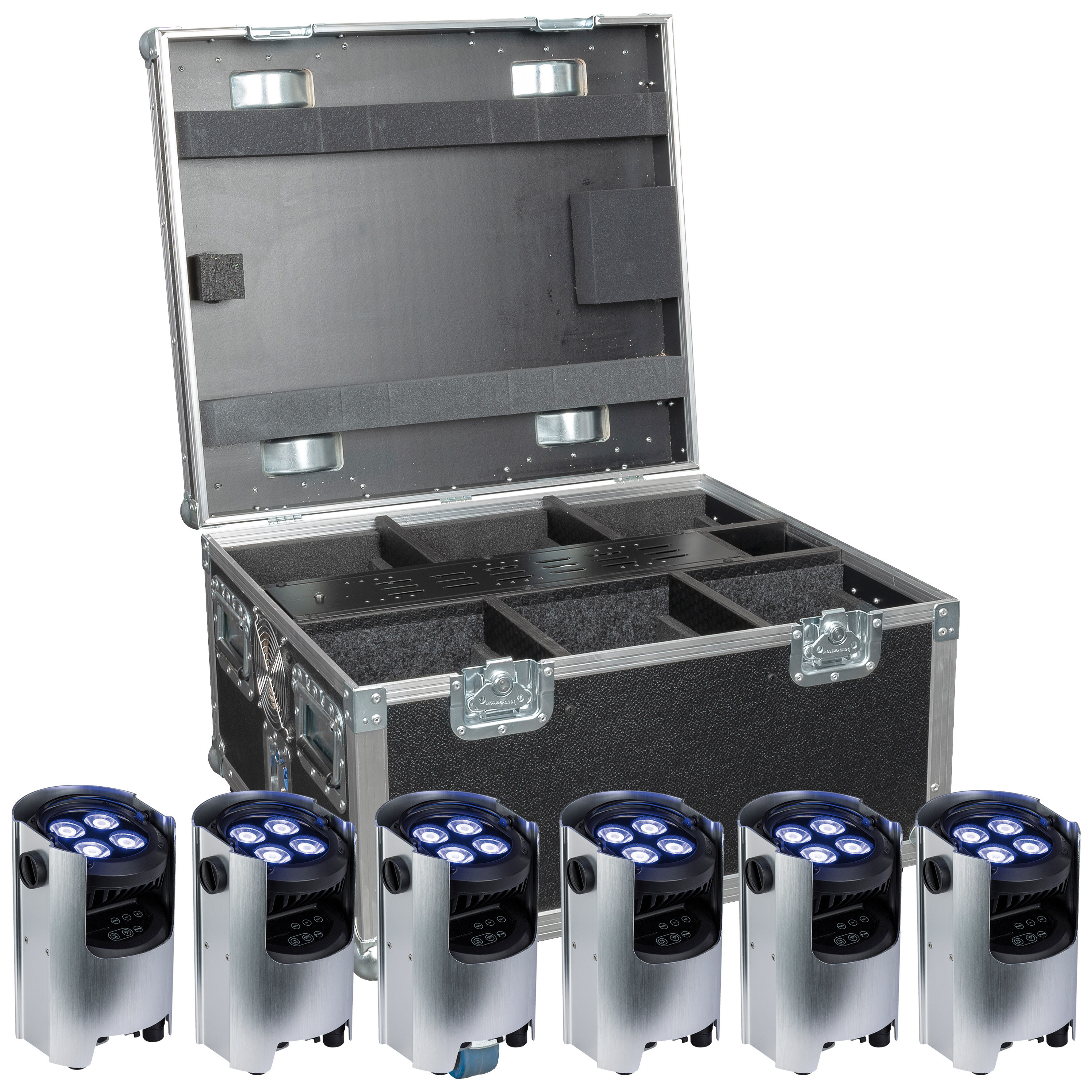 Showtec EventSpot 1600 Q4 Set Aluminium - Projecteur archi à LED ...