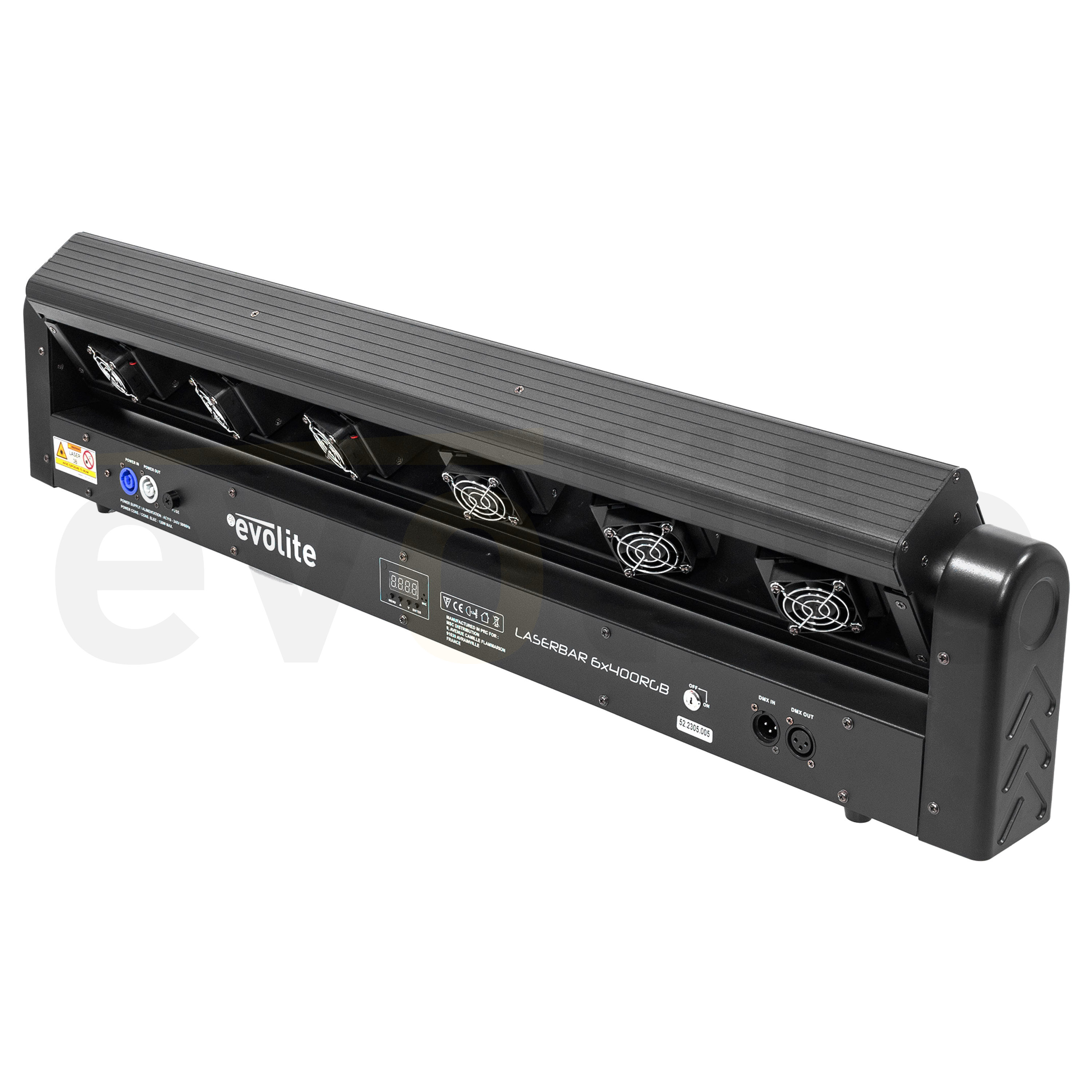 Evolite LASER Bar 6X400RGB - LASER multicolore SonoVente.com