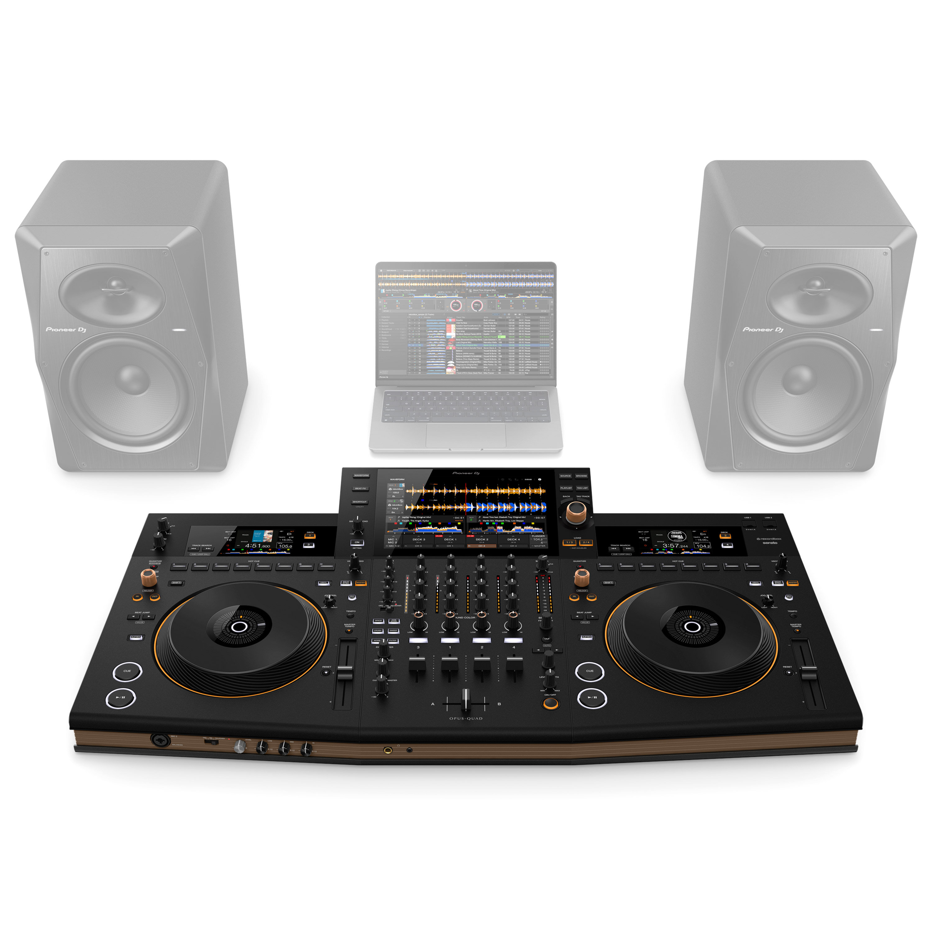 Pioneer DJ Opus-Quad - Stand-alone DJ-controller SonoVente.com - nl