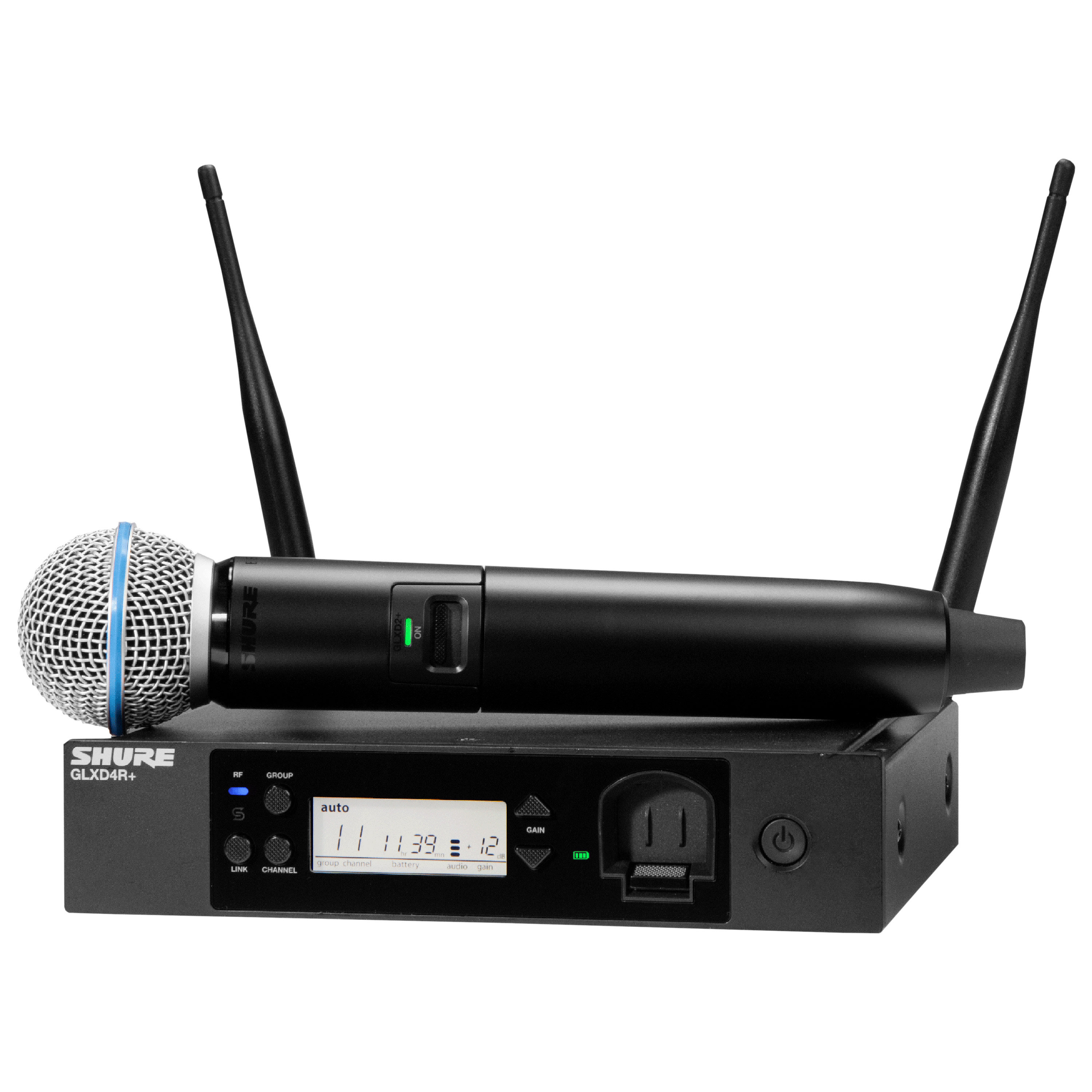 Shure GLXD24R+ / Beta58 Z4 - Micro HF chant SonoVente.com