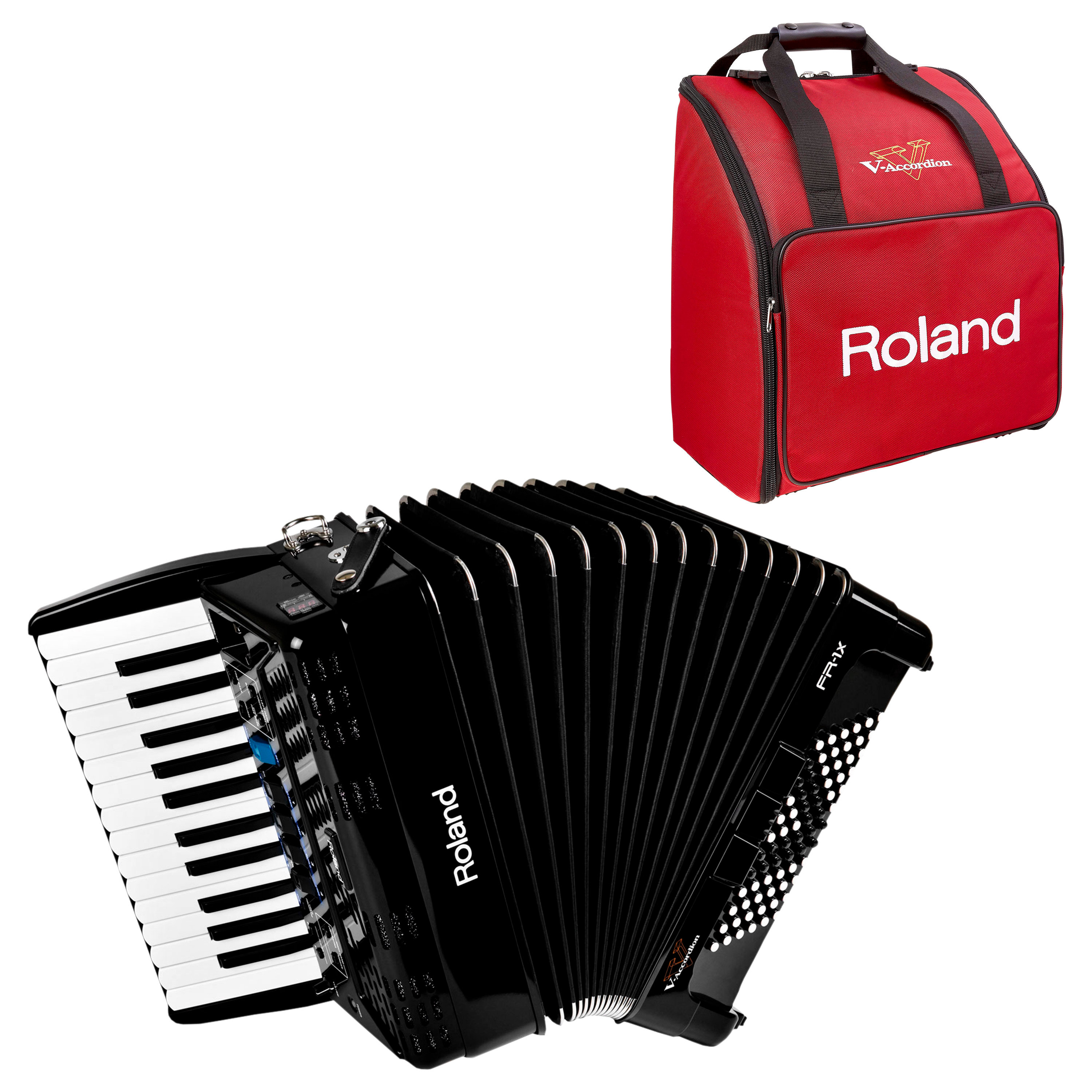 Roland Pack FR1X Black + Housse - Accordéon numérique SonoVente.com