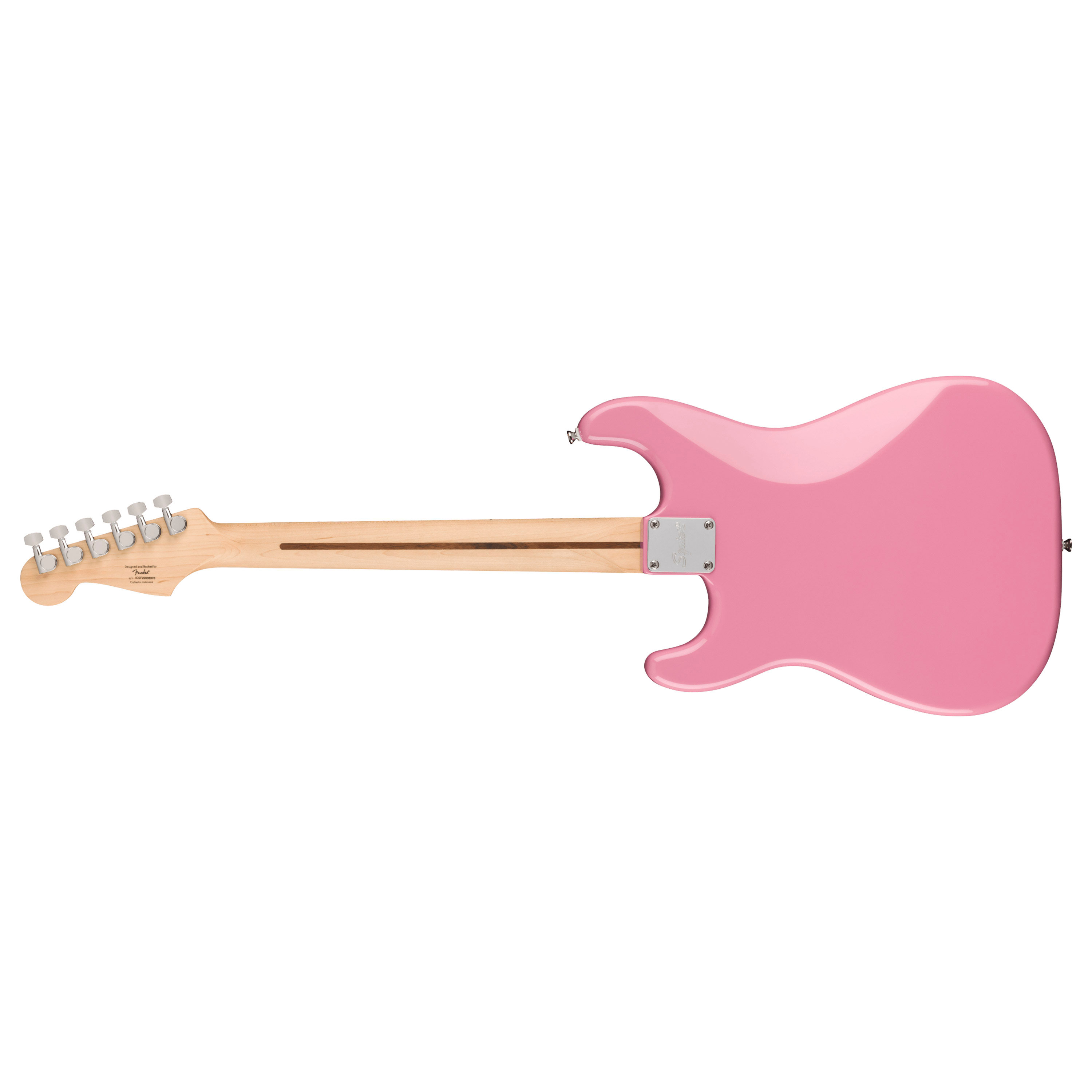 Squier by FENDER Sonic Stratocaster Flash Pink - Guitare forme ST ...