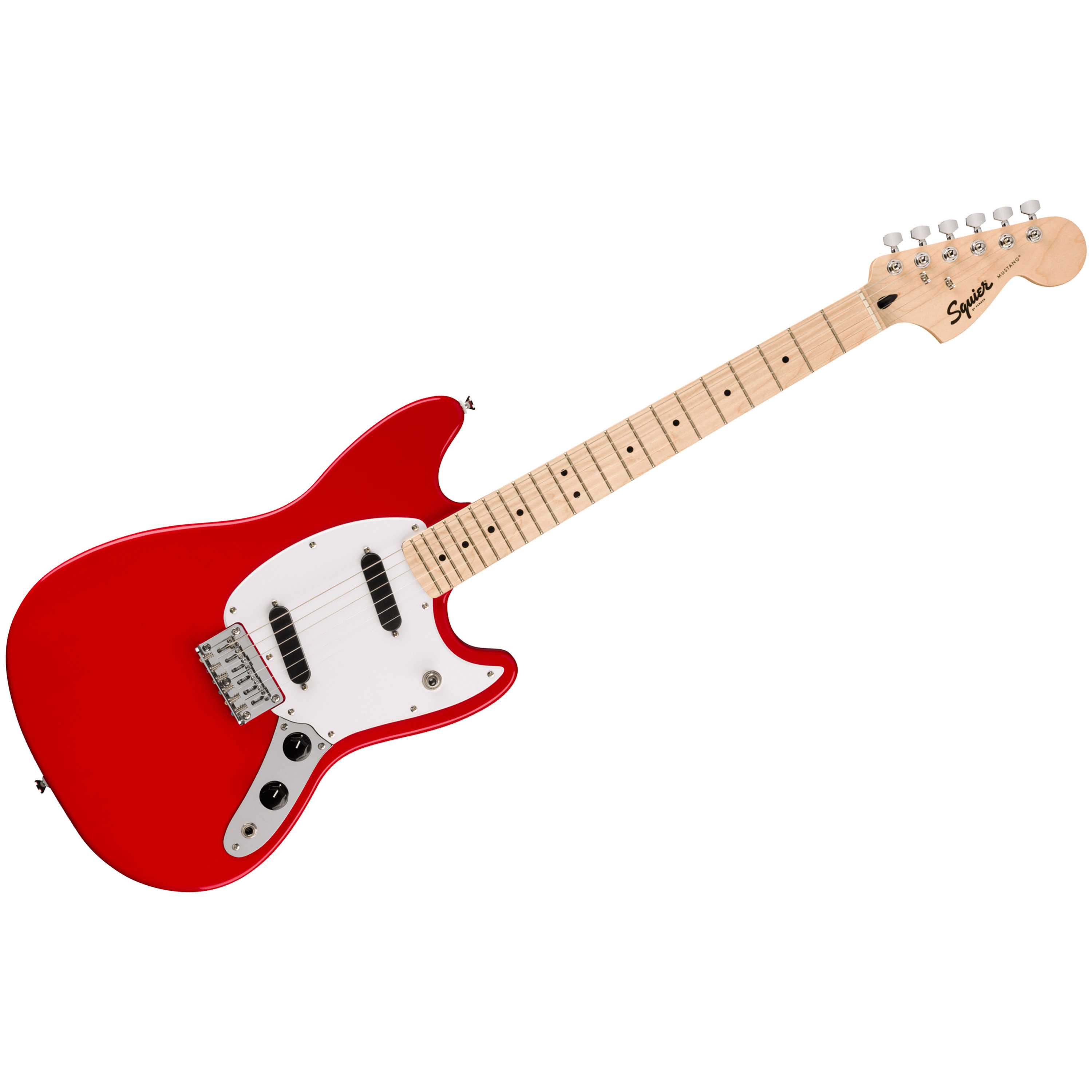 Squier by FENDER Sonic Mustang Torino Red - Guitare vintage SonoVente.com