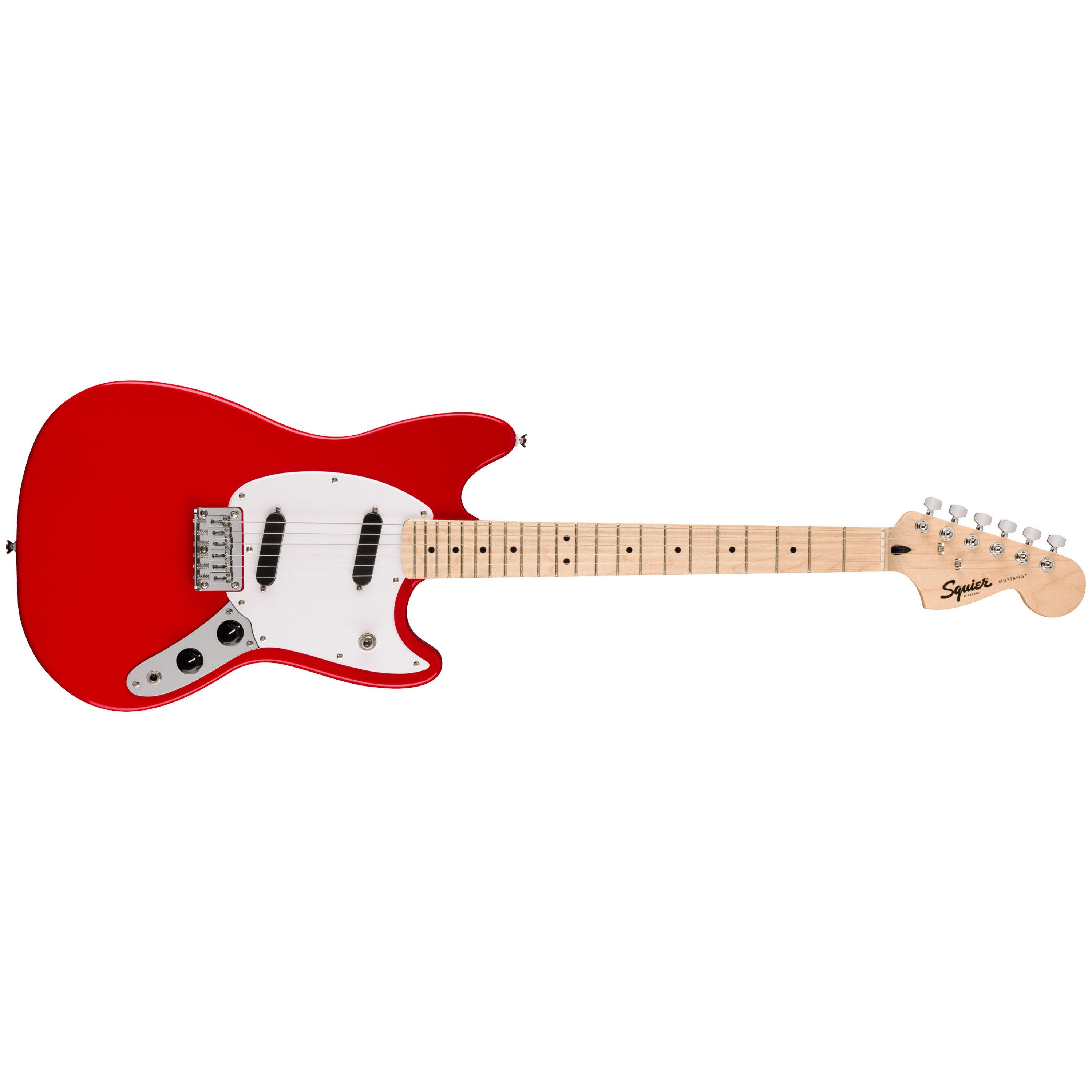 Squier by FENDER Sonic Mustang Torino Red - Guitare vintage SonoVente.com