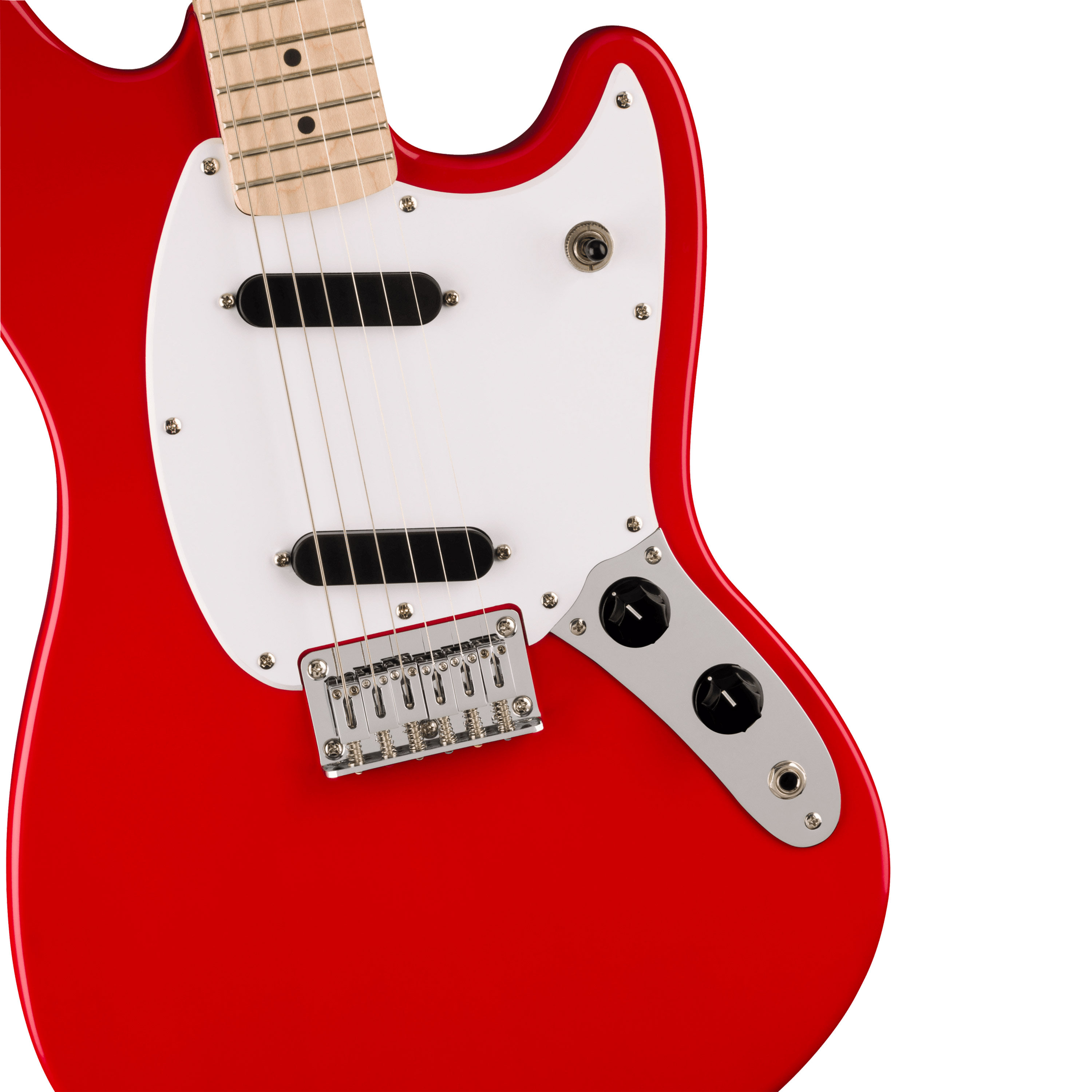 Squier by FENDER Sonic Mustang Torino Red - Guitare vintage SonoVente.com