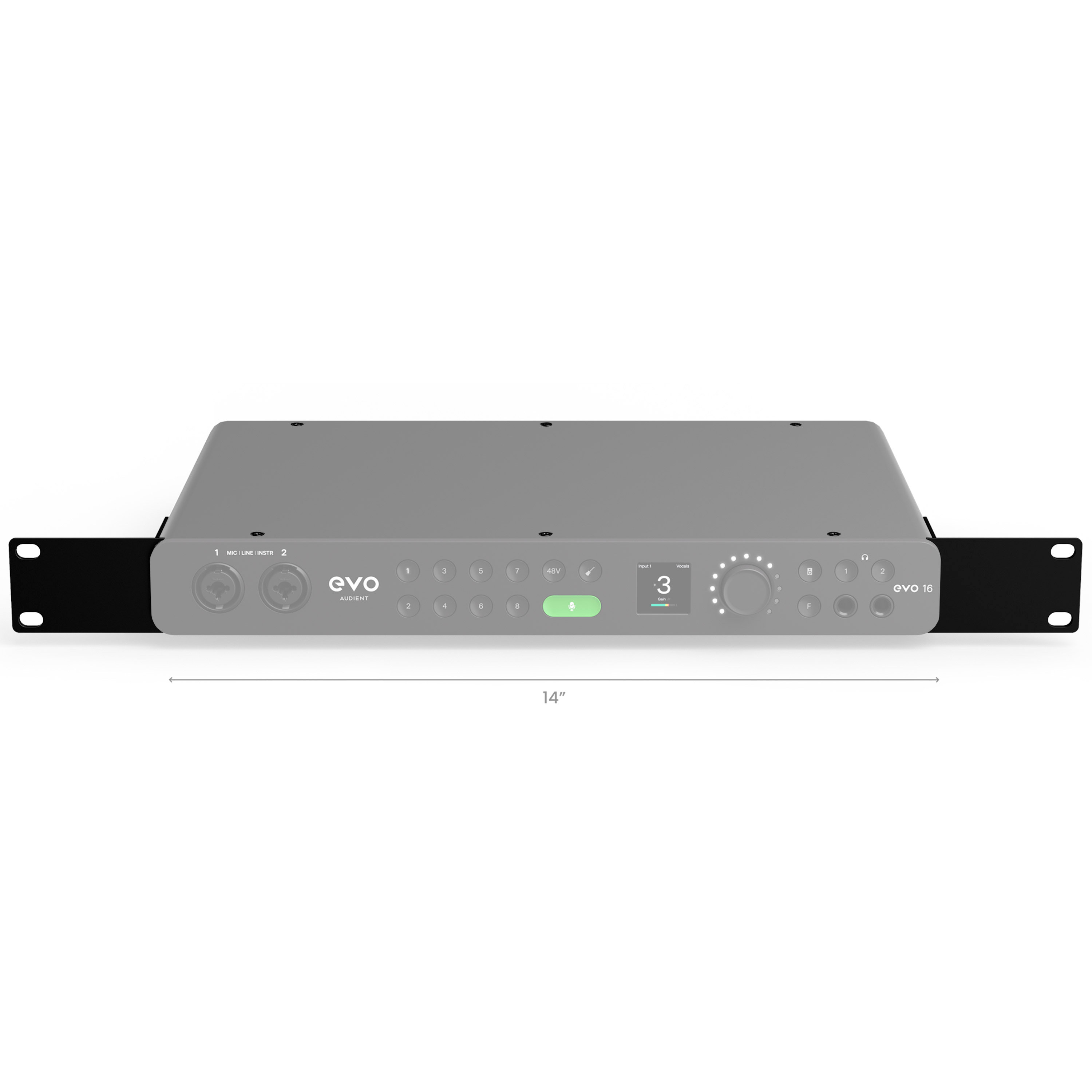 Audient Rack Kit pour Evo 16 ou SP8 - Accessoires processeur de signal ...