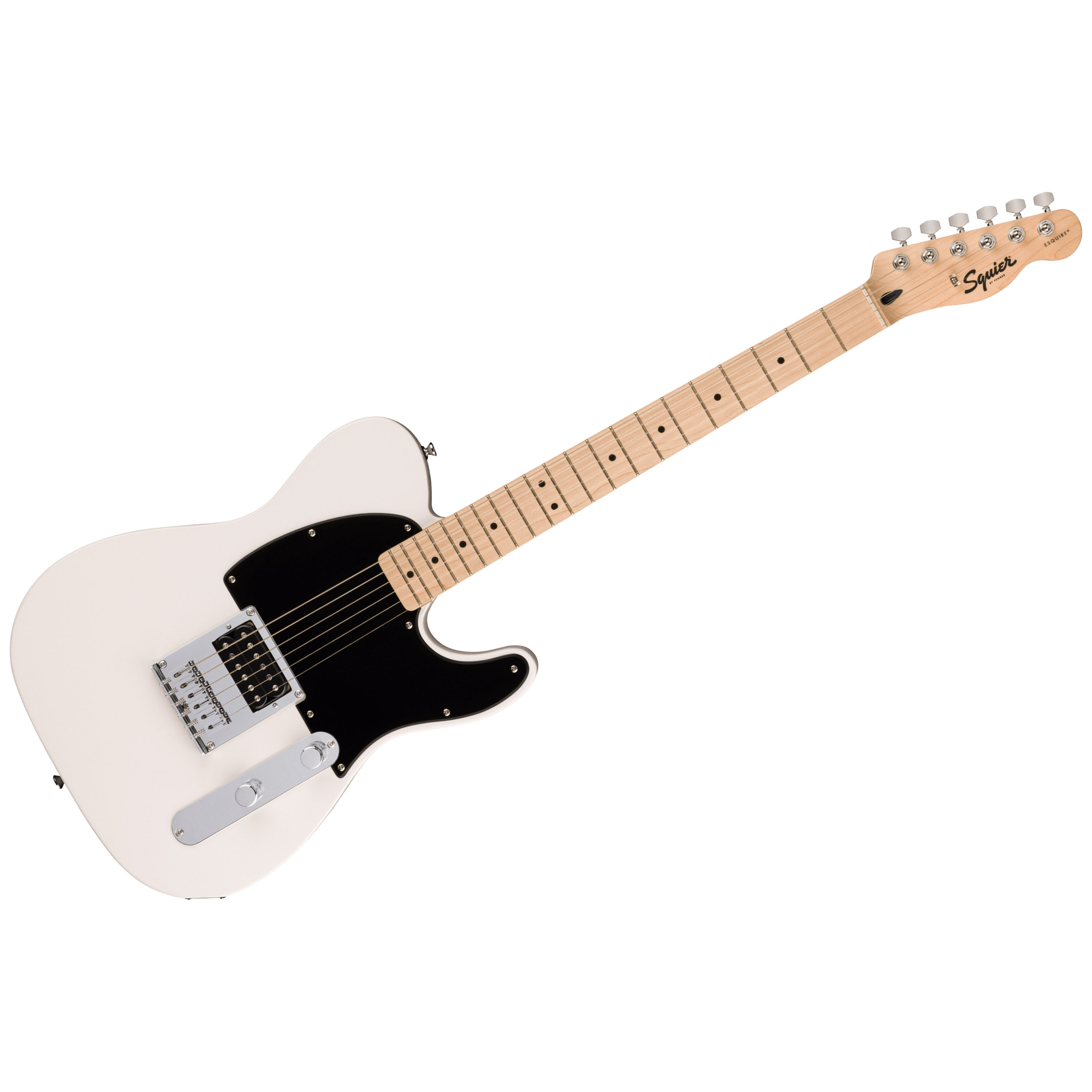 Squier by FENDER Sonic Esquire Arctic White - Guitare forme T SonoVente.com