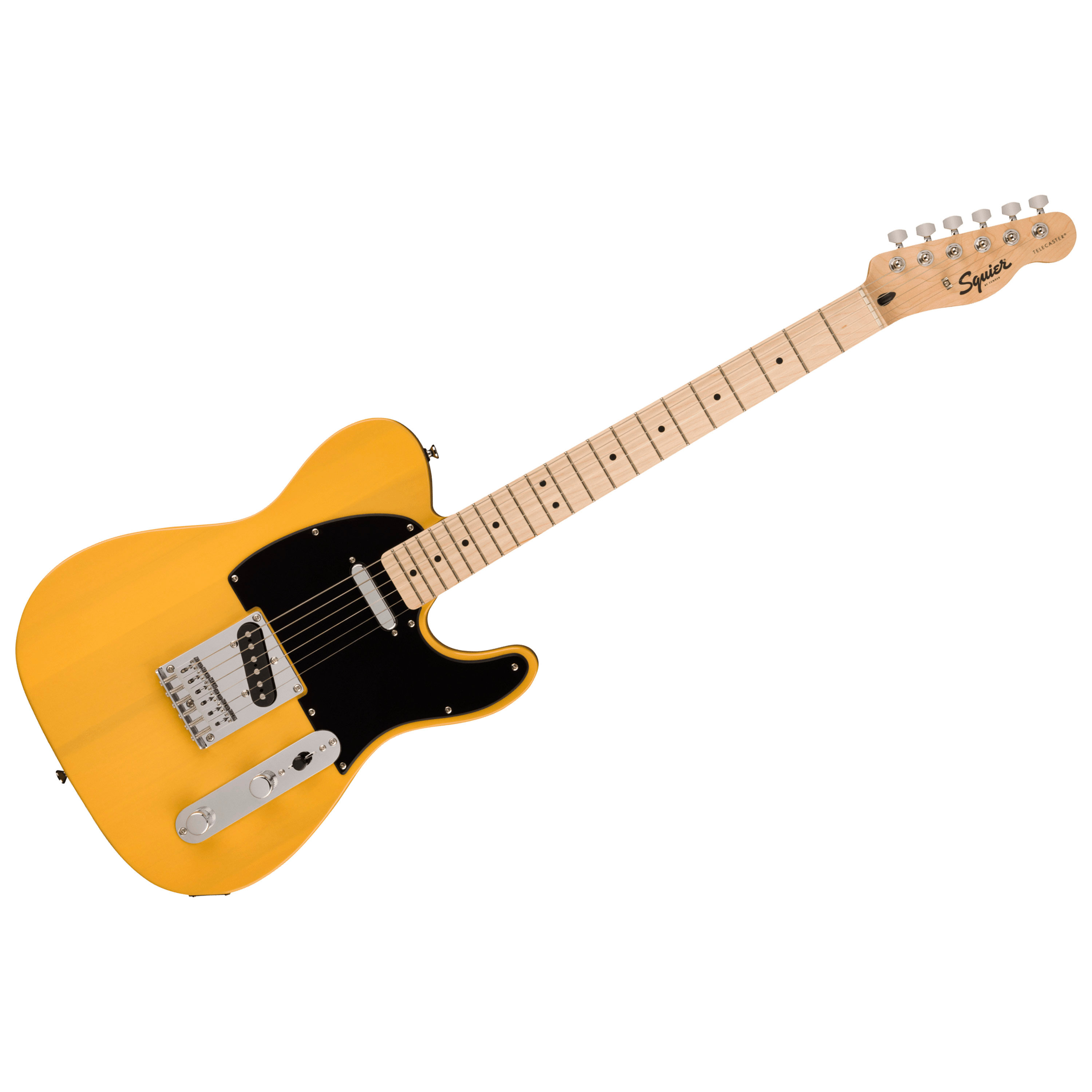 Squier by FENDER Sonic Telecaster Butterscotch Blonde - Guitare forme T ...