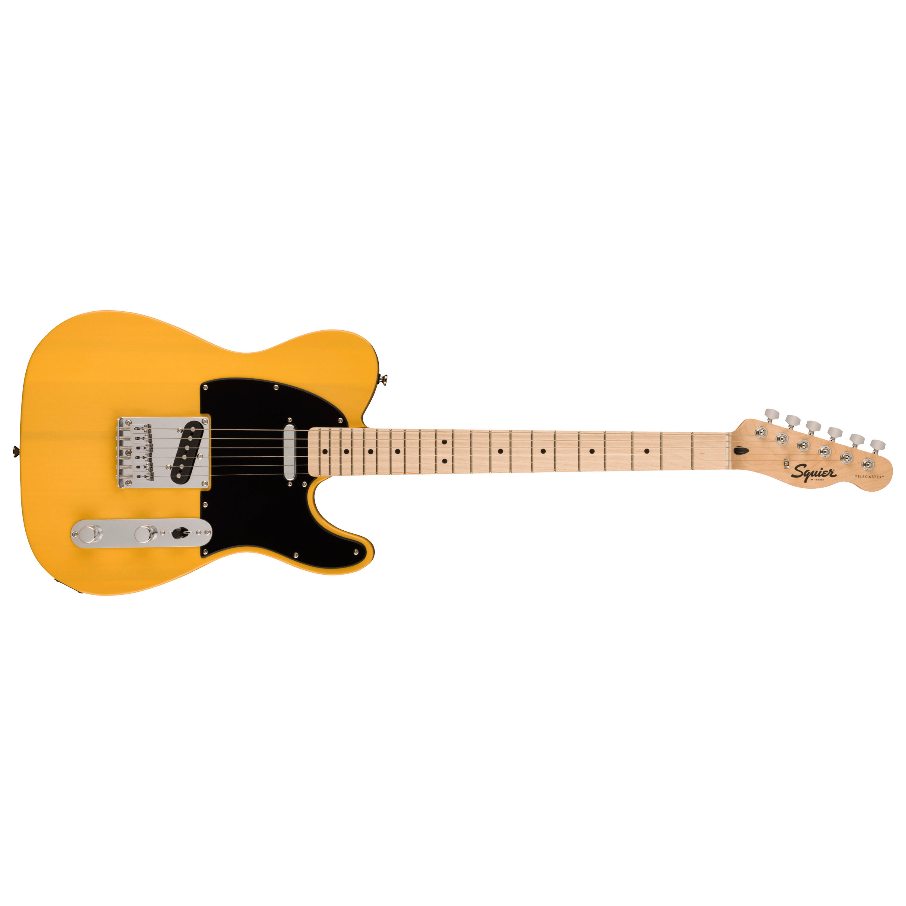 Squier by FENDER Sonic Telecaster Butterscotch Blonde - Guitare forme T ...