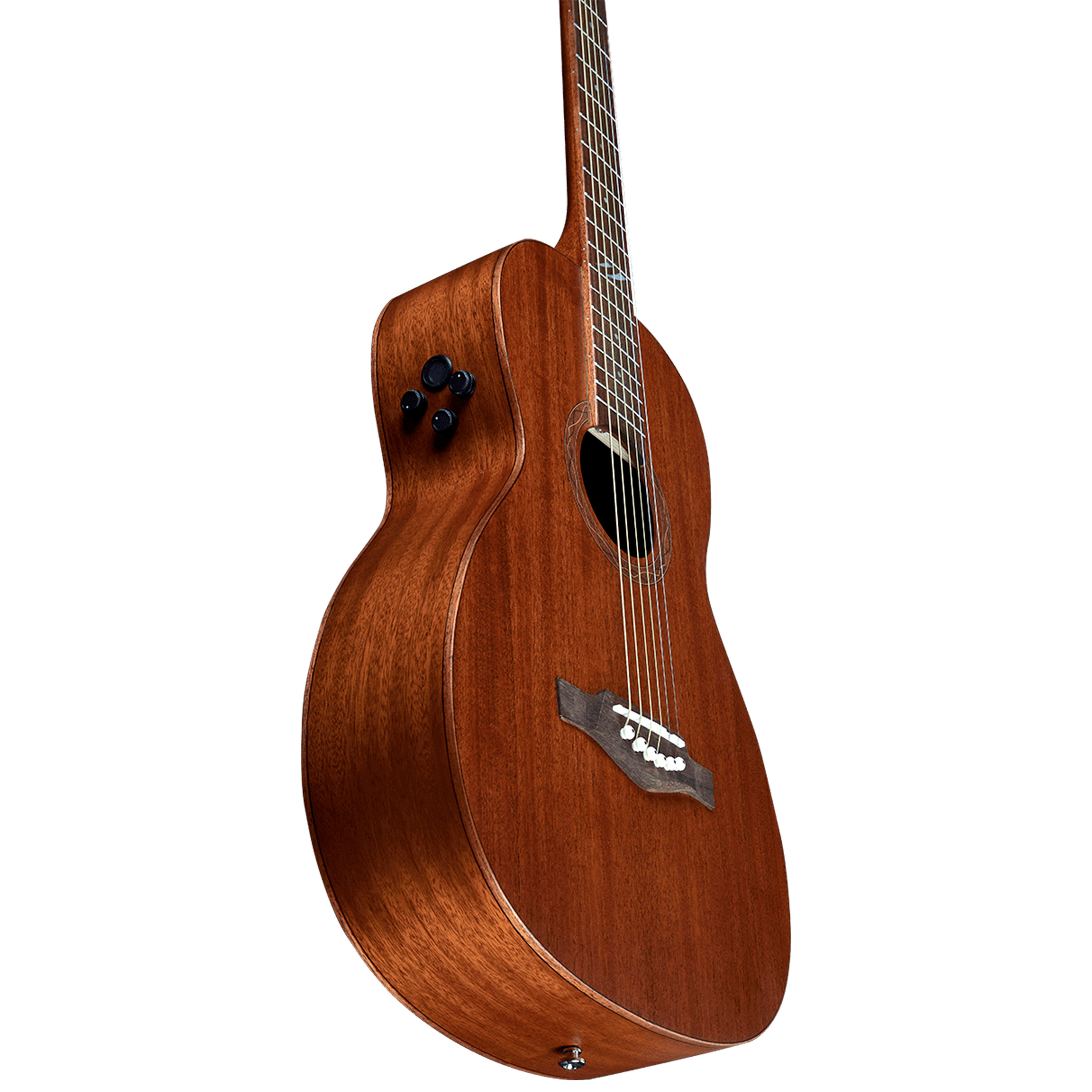 EKO DUO P200E Acajou Natural Open Pore - Guitare folk électro SonoVente.com
