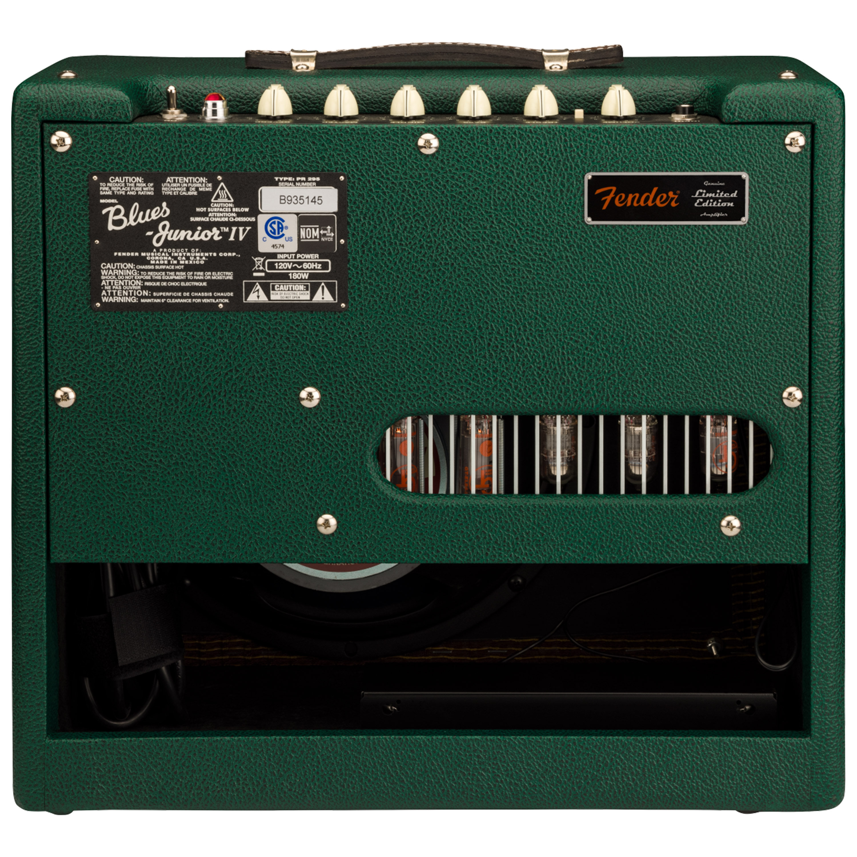 Fender Blues Junior IV British Racing Green - Combo guitare électrique SonoVente.com