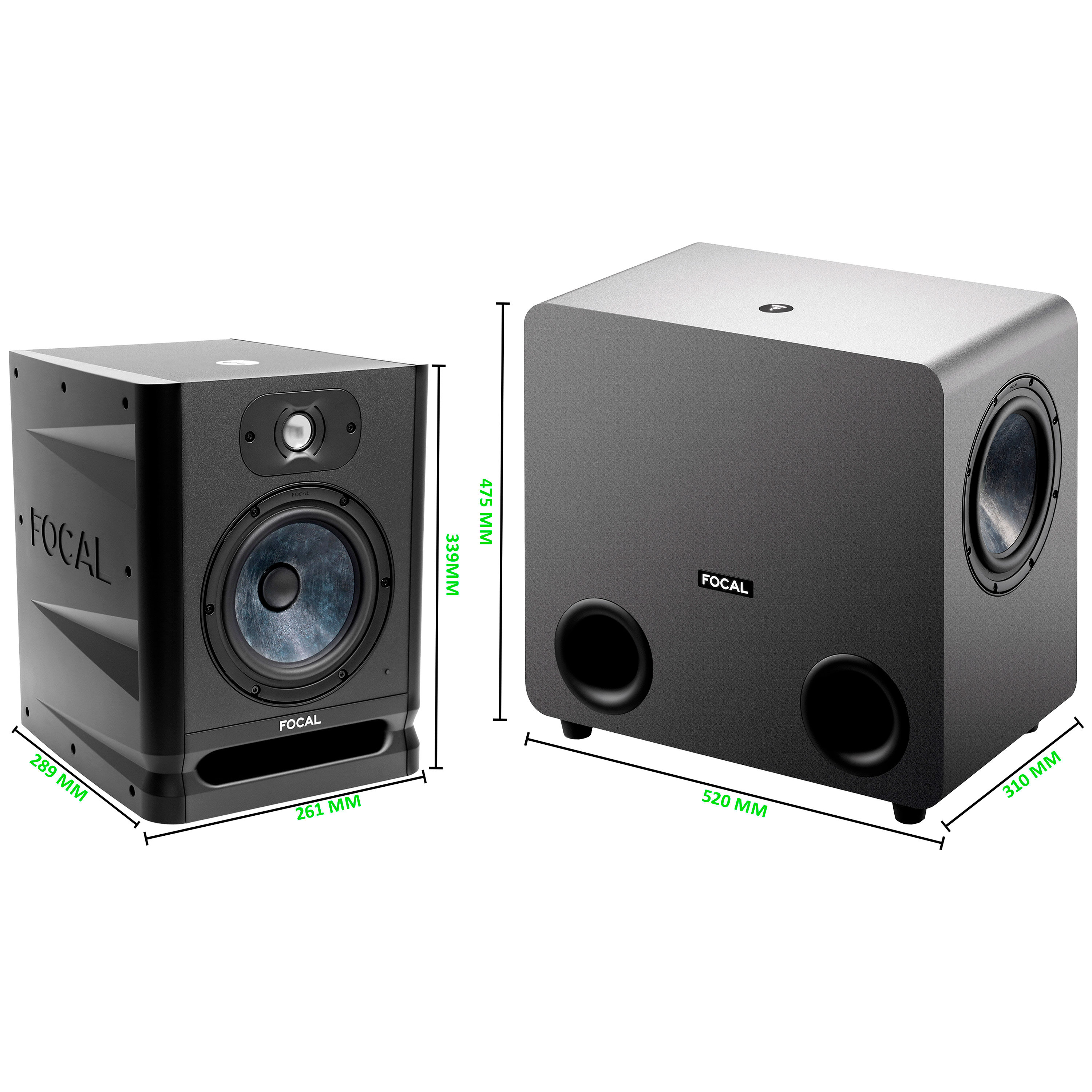 Focal Bundle Alpha Surround 5.1 - Enceinte de monitoring SonoVente.com