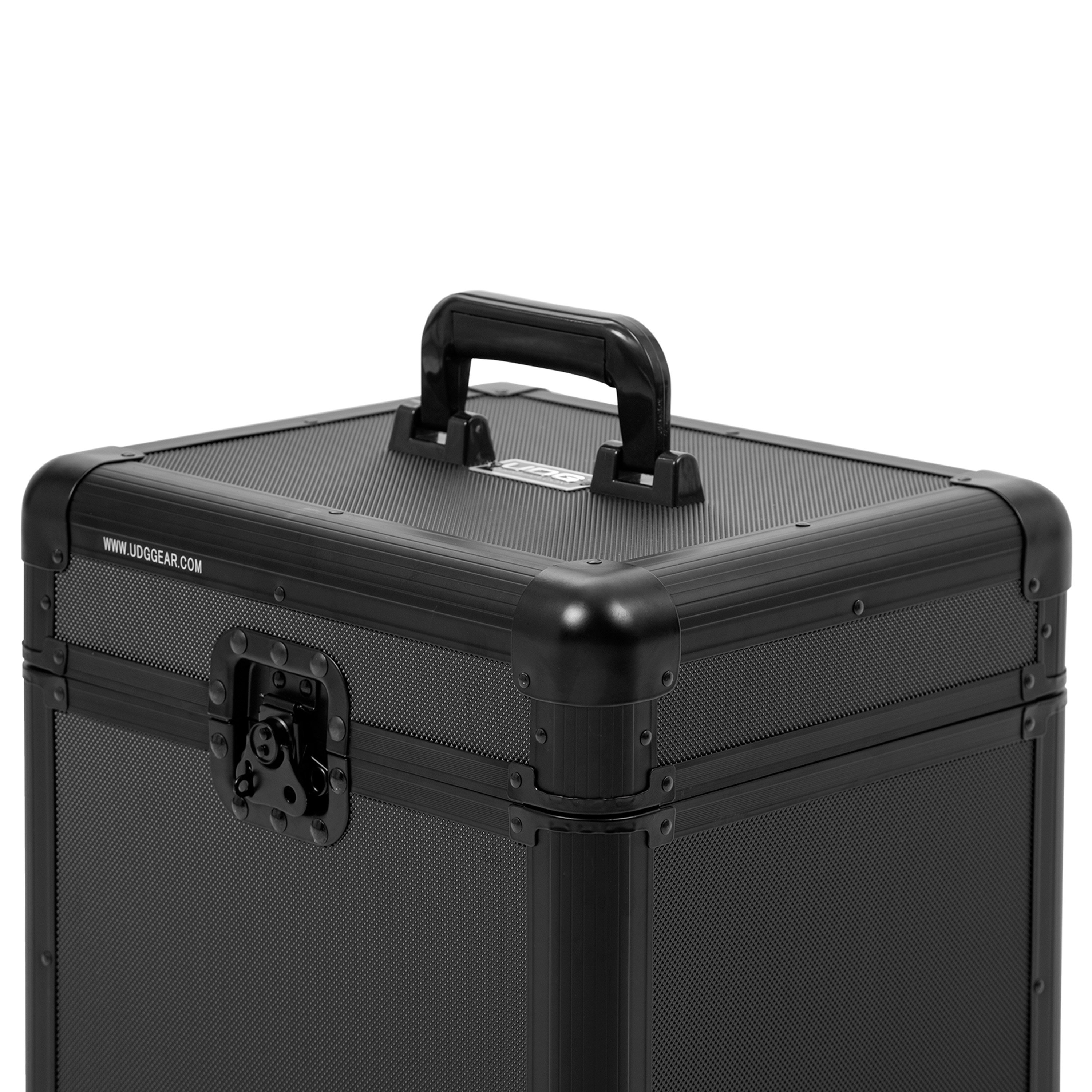 UDG U 93017 BL Flight Record Case 80 Vinyl Black - Flight Case for CD ...
