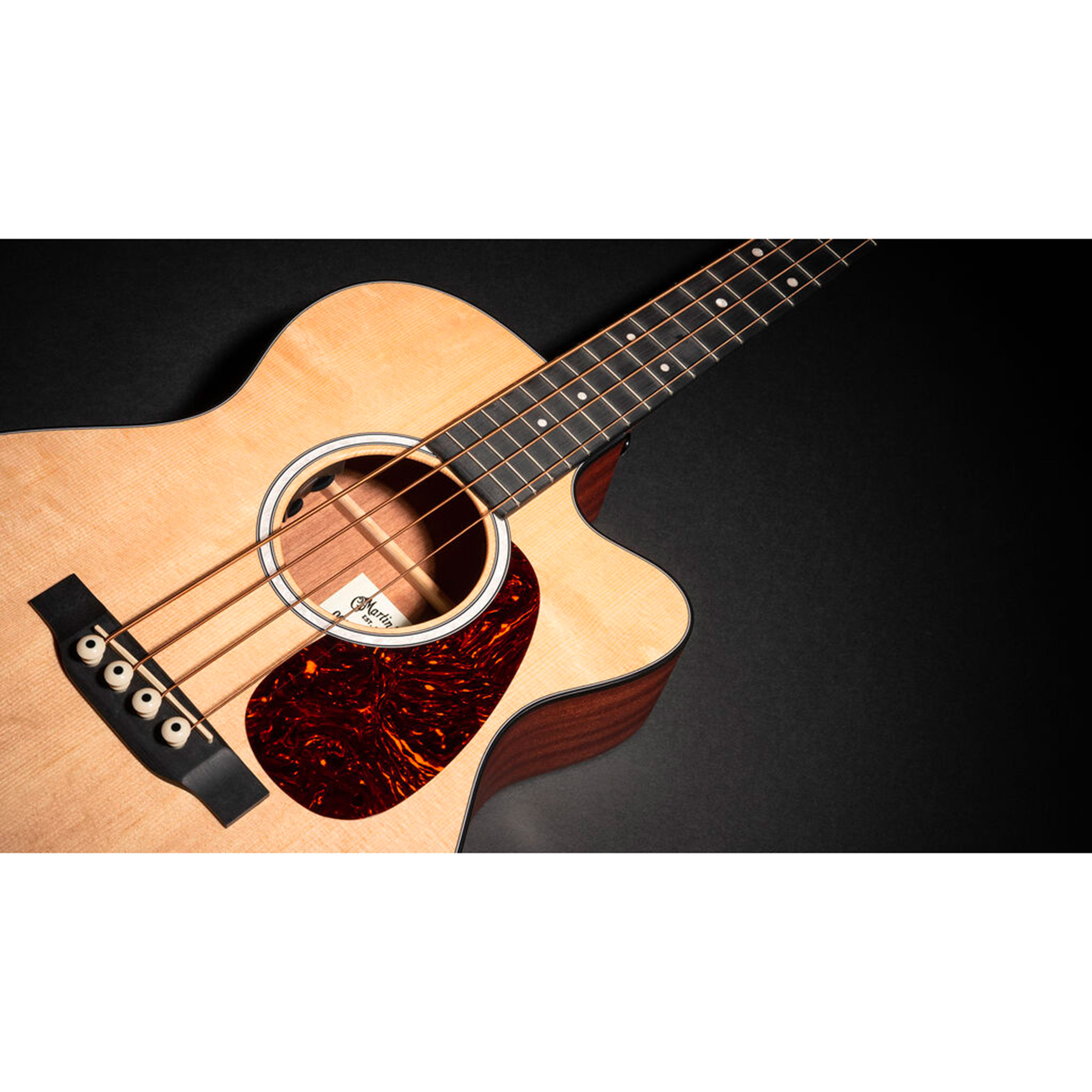 Martin Guitars 000C JR-10E-Bass natural + Housse - Basse électro-acoustique SonoVente.com