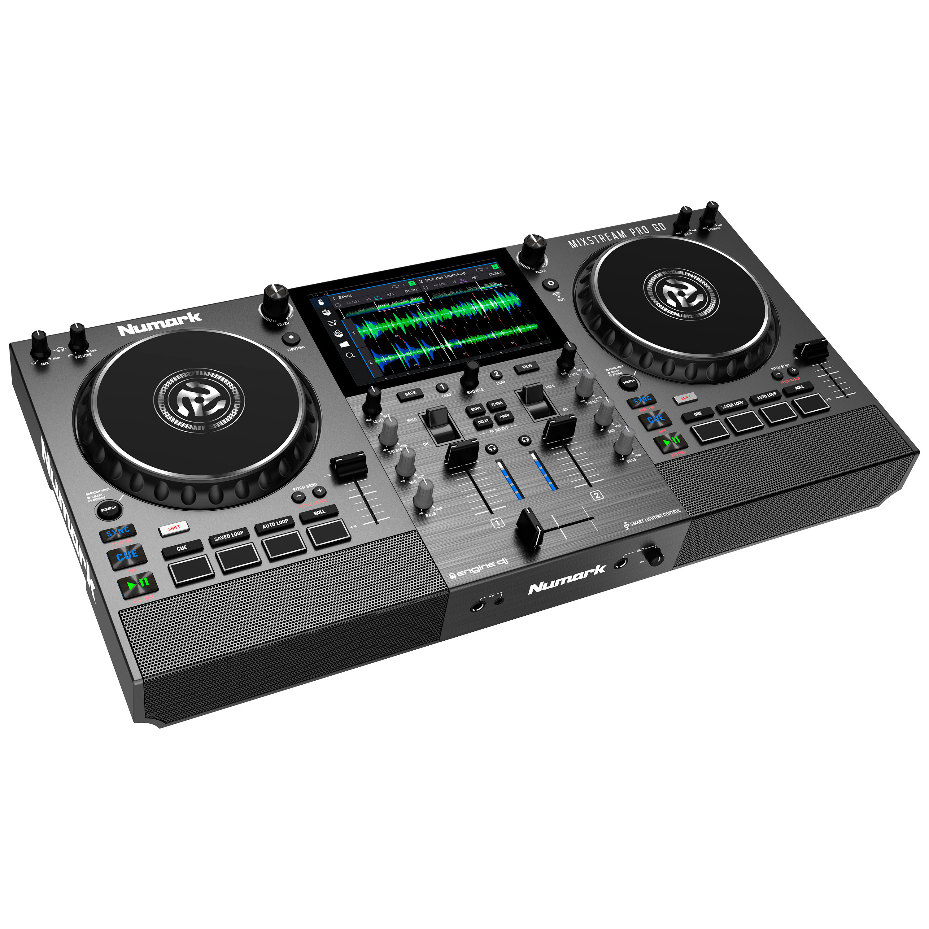 Numark Mixstream Pro Go - Stand-alone DJ-controller SonoVente.com - nl