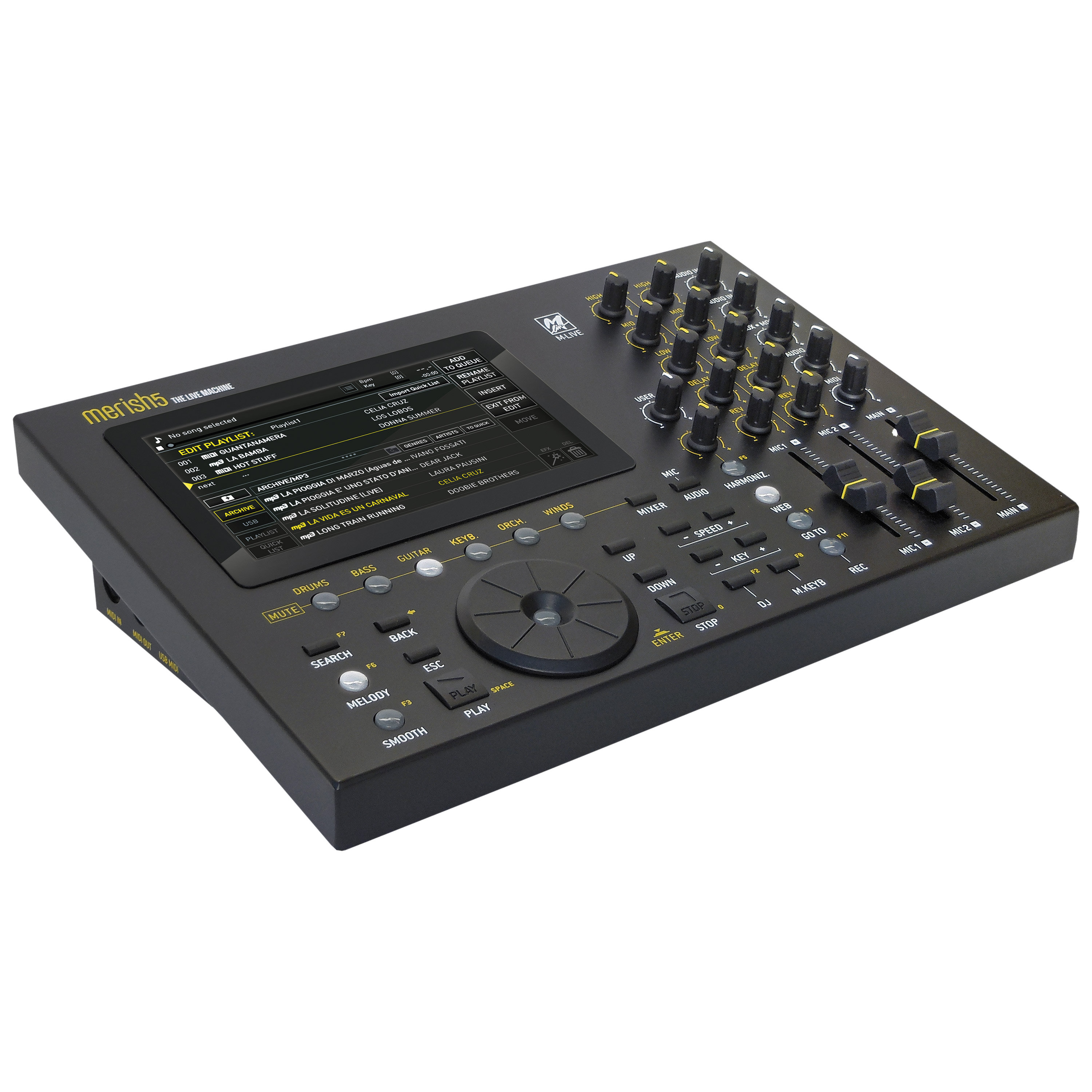 M-Live Merish 5+ Plus - Séquenceur et arrangeur SonoVente.com