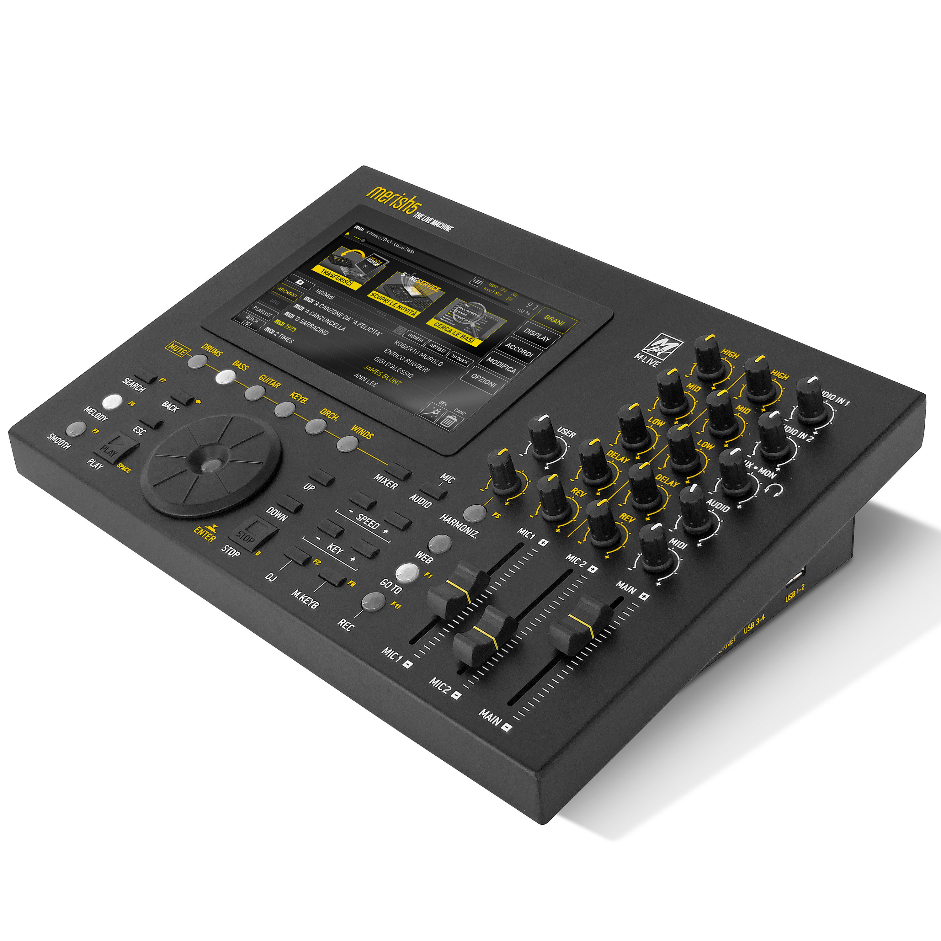 M-Live Merish 5+ Plus - Séquenceur et arrangeur SonoVente.com