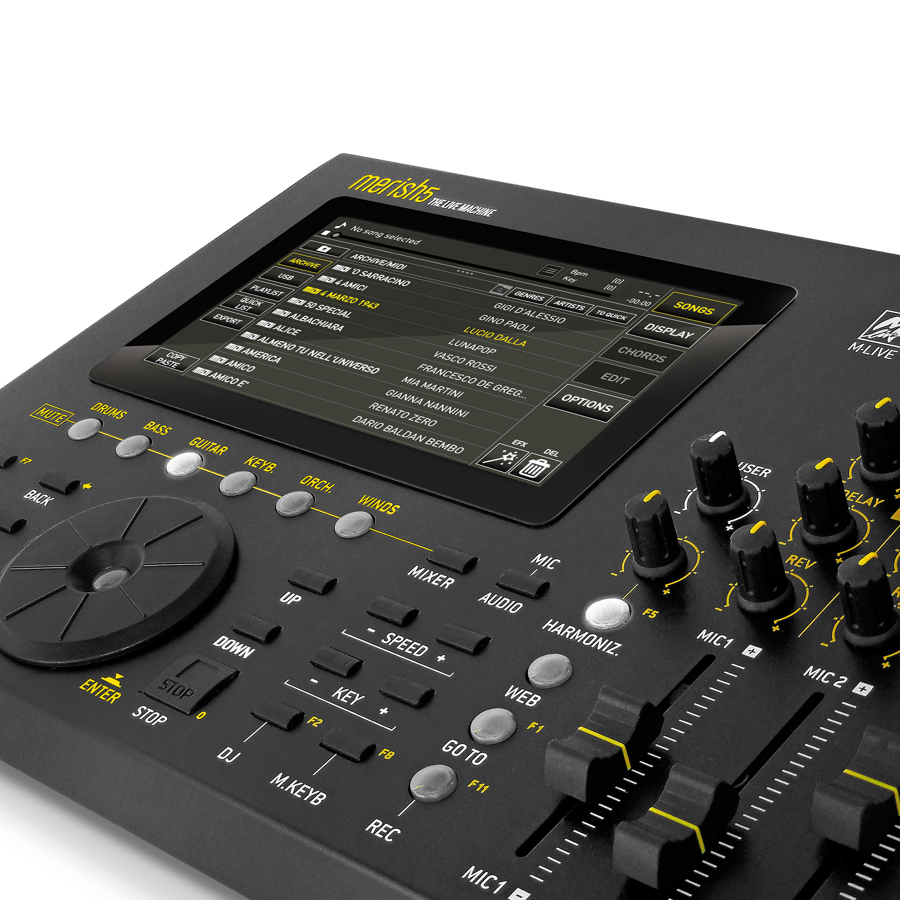 M-Live Merish 5+ Plus - Séquenceur et arrangeur SonoVente.com