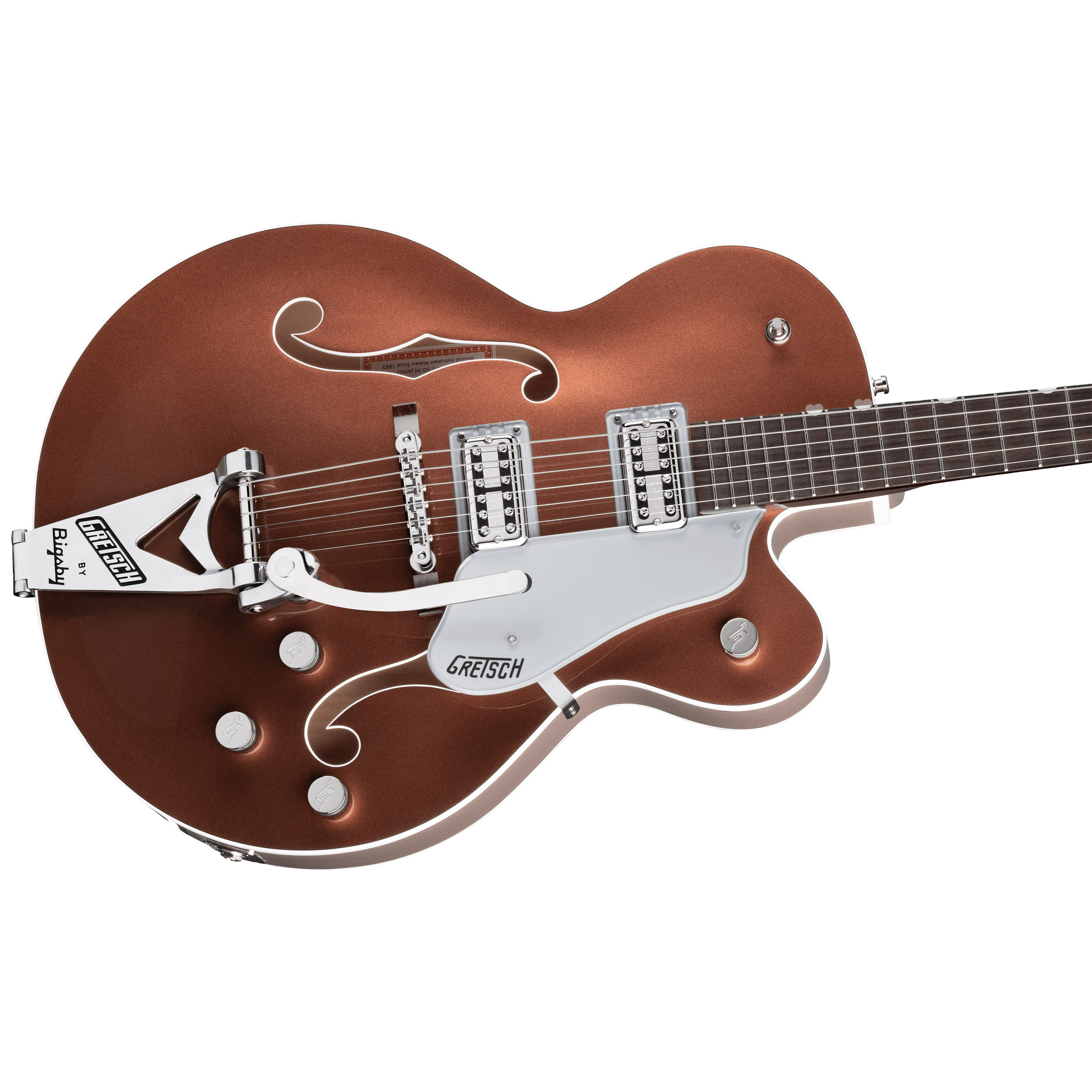 Gretsch Guitars G6118T Players Edition Anniversary Two-Tone Copper ...