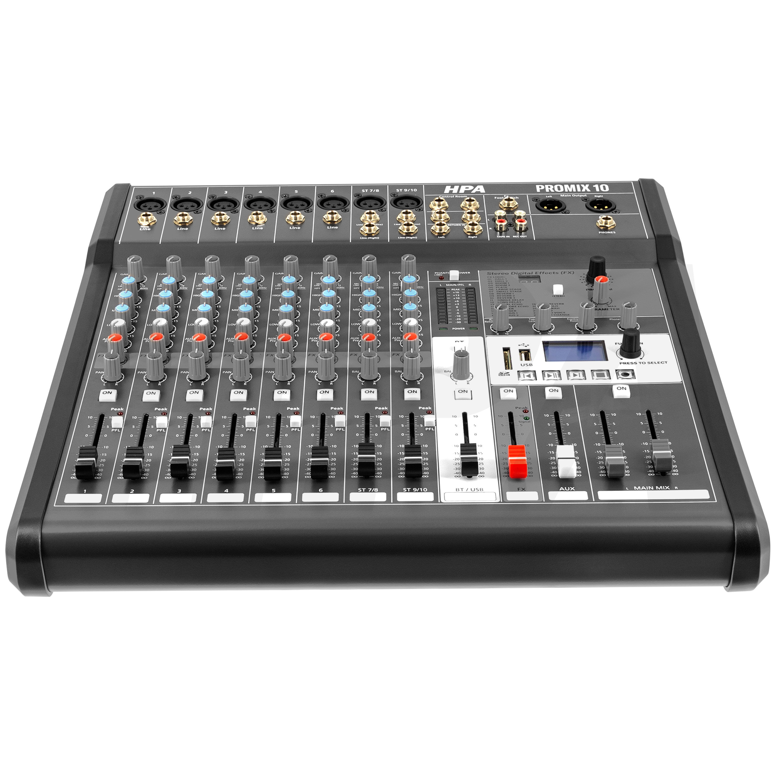 HPA Promix 10 - Console de mixage analogique SonoVente.com