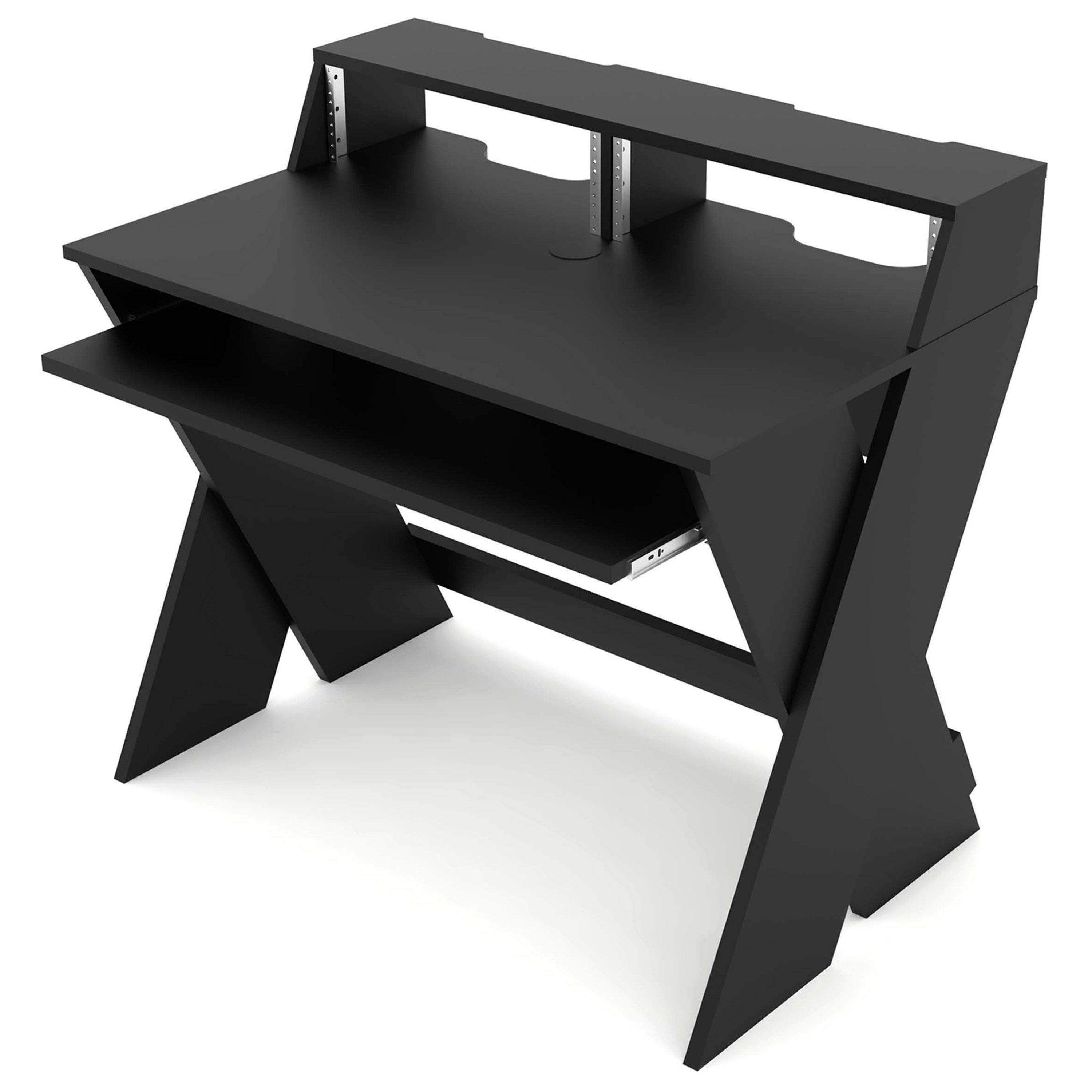 Glorious DJ Sound Desk Compact Black - Meuble de studio SonoVente.com